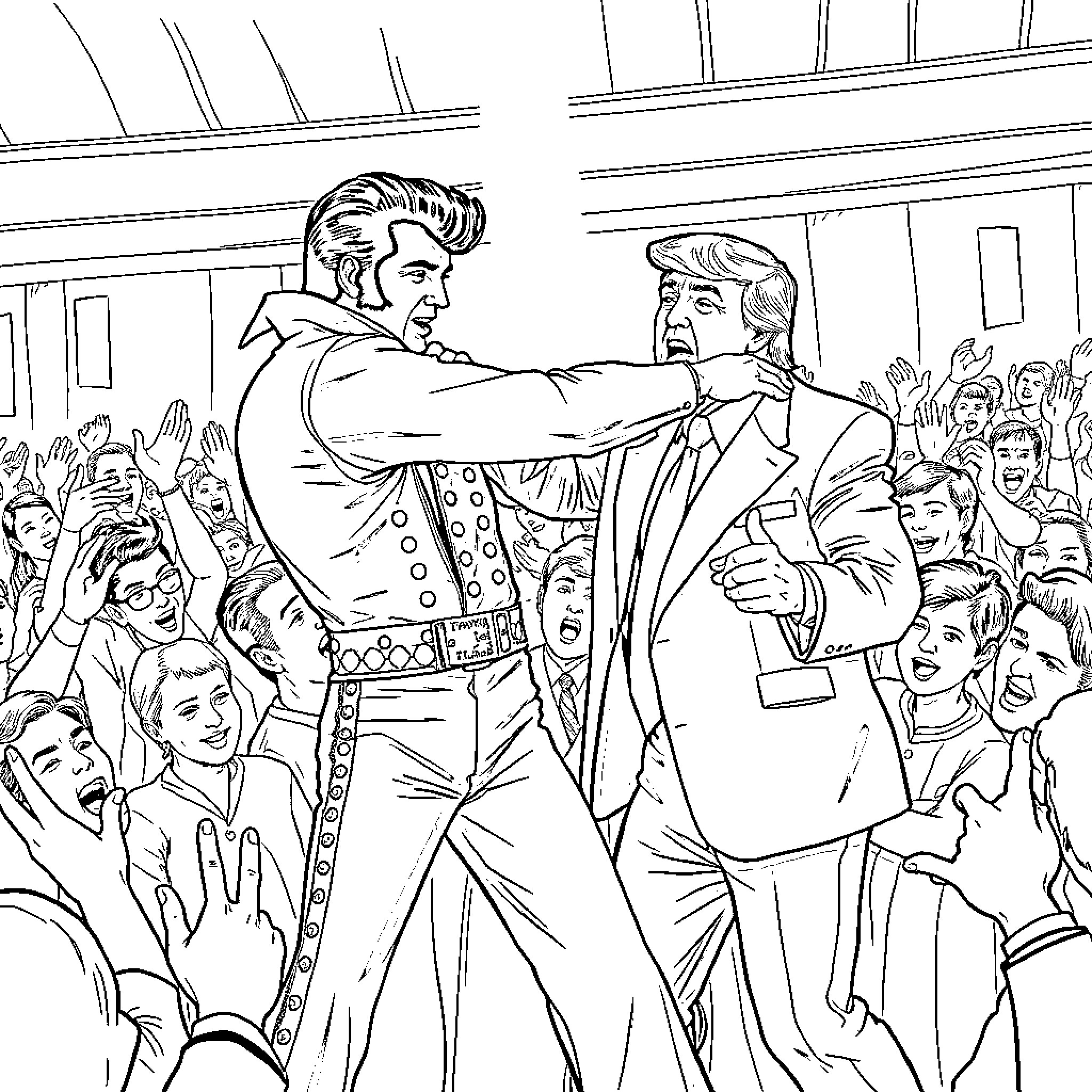 Best Elvis Coloring Pages (Free Printable PDF)