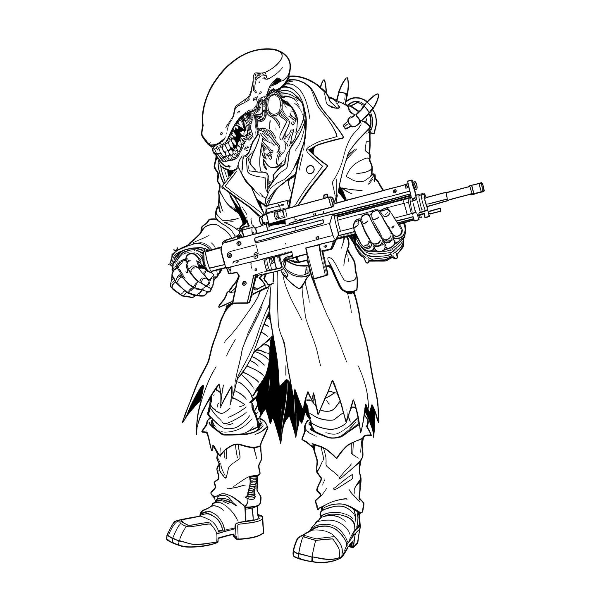 Best Zombie Coloring Pages (Free Printable PDF)