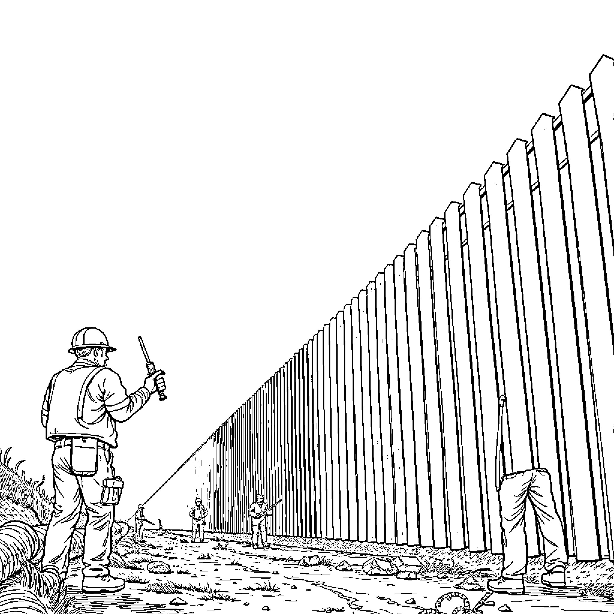 Best Border Wall Coloring Pages (Free Printable PDF)