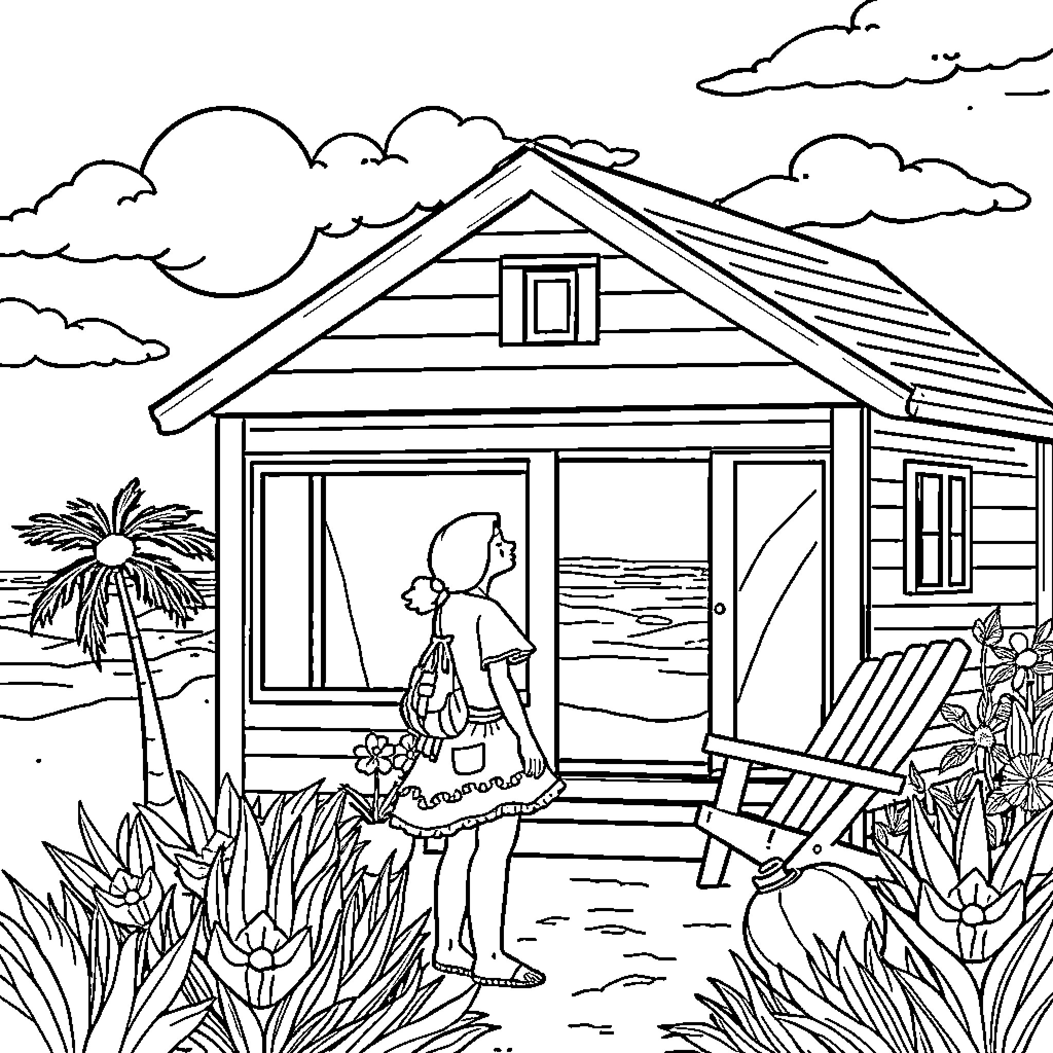 Best Summer Coloring Pages (Free Printable PDF)