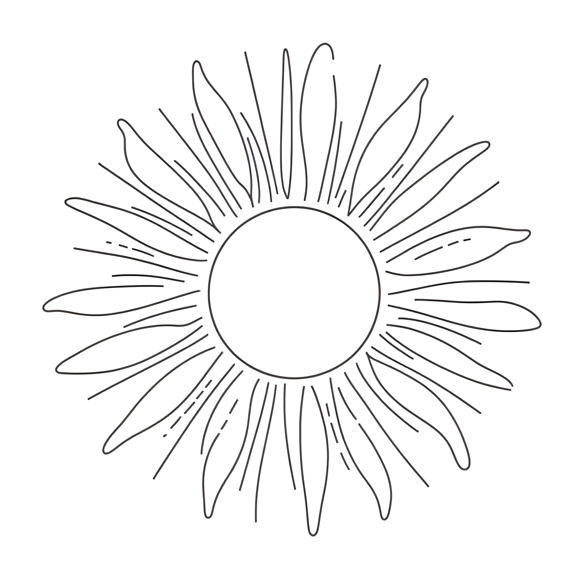 Best Sun Coloring Pages (Free Printable PDF)