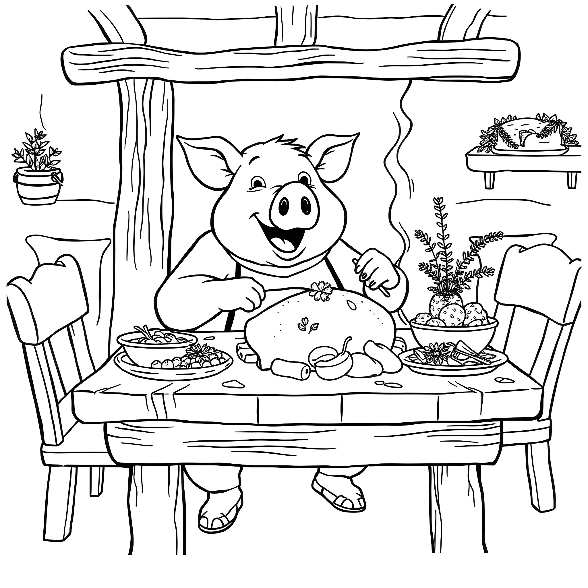 6 Best John Pork Coloring Pages (Free Printable PDFs)