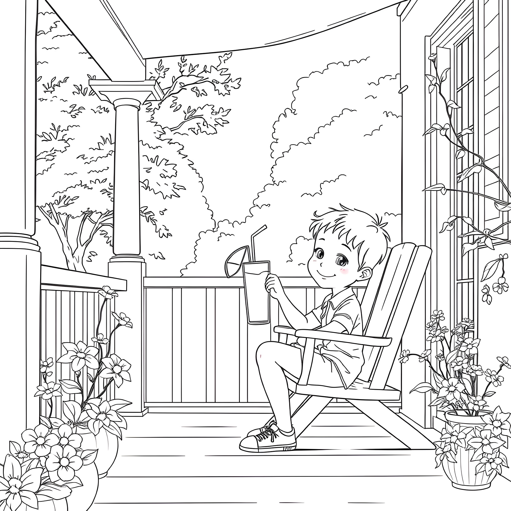 103 Best Boy Coloring Pages (Free Printable PDFs)