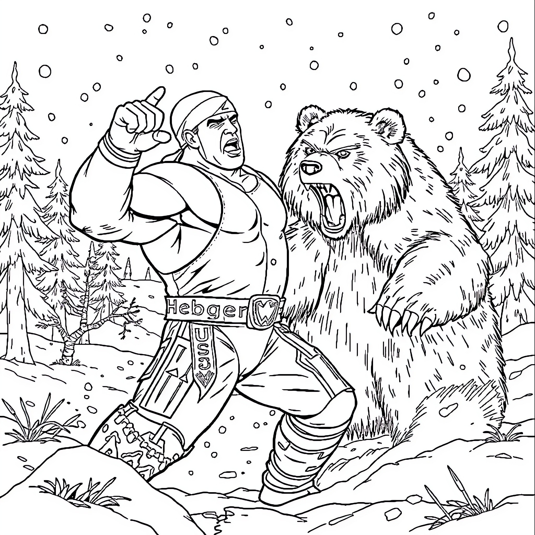 Best Hulk Hogan Coloring Pages (Free Printable PDF)