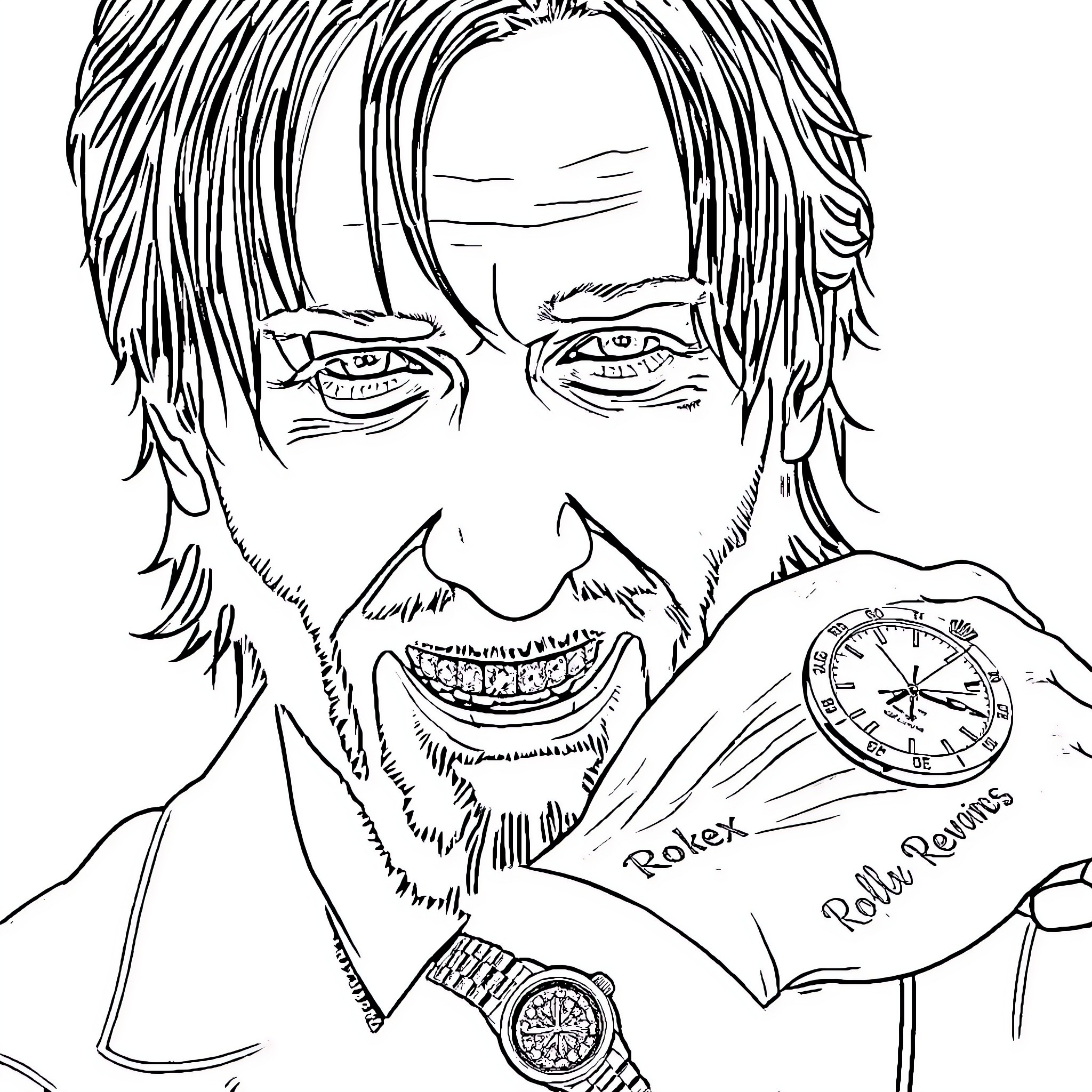 Best Keanu Reeves Coloring Pages (Free Printable PDF)