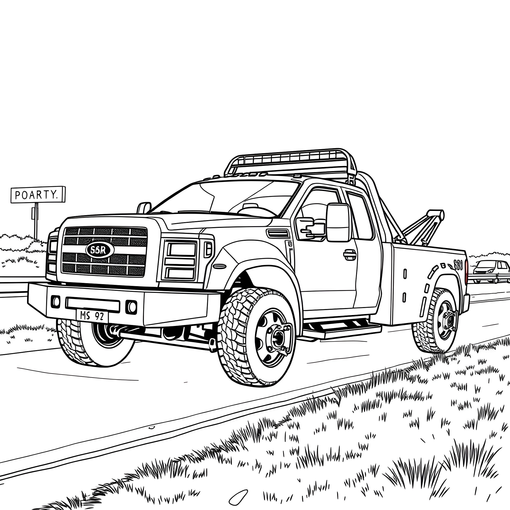 54 Best Wrecker Coloring Pages (Free Printable PDFs)