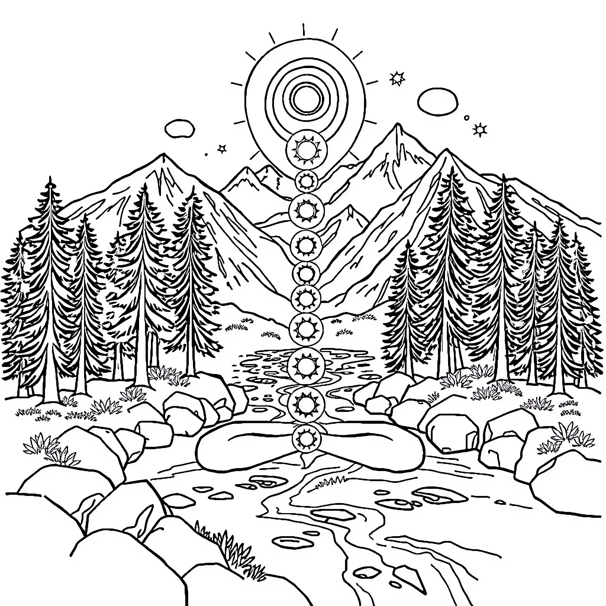 Best Chakra Coloring Pages (Free Printable PDF)