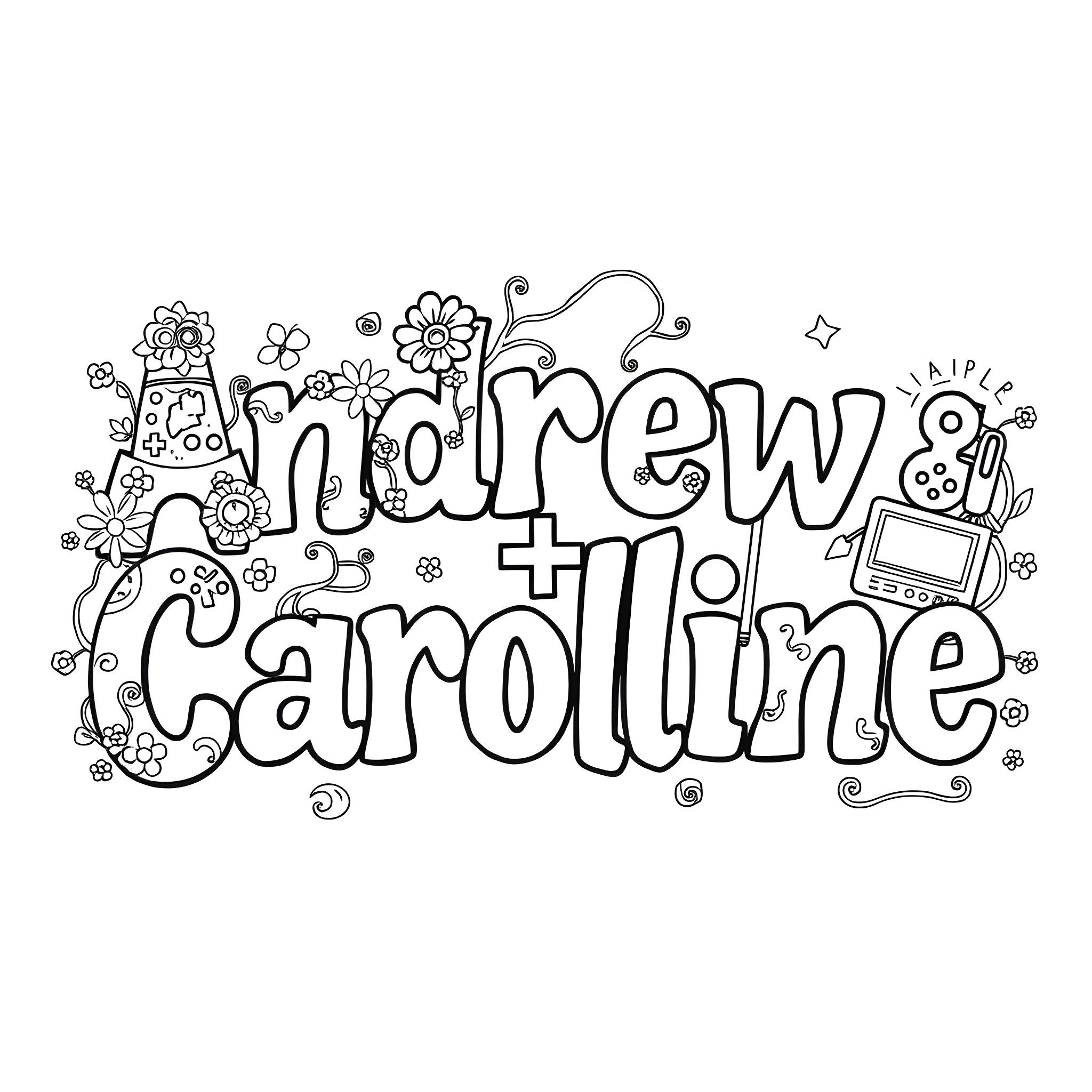 18 Best Bubble Letter Coloring Pages (Free Printable PDFs)