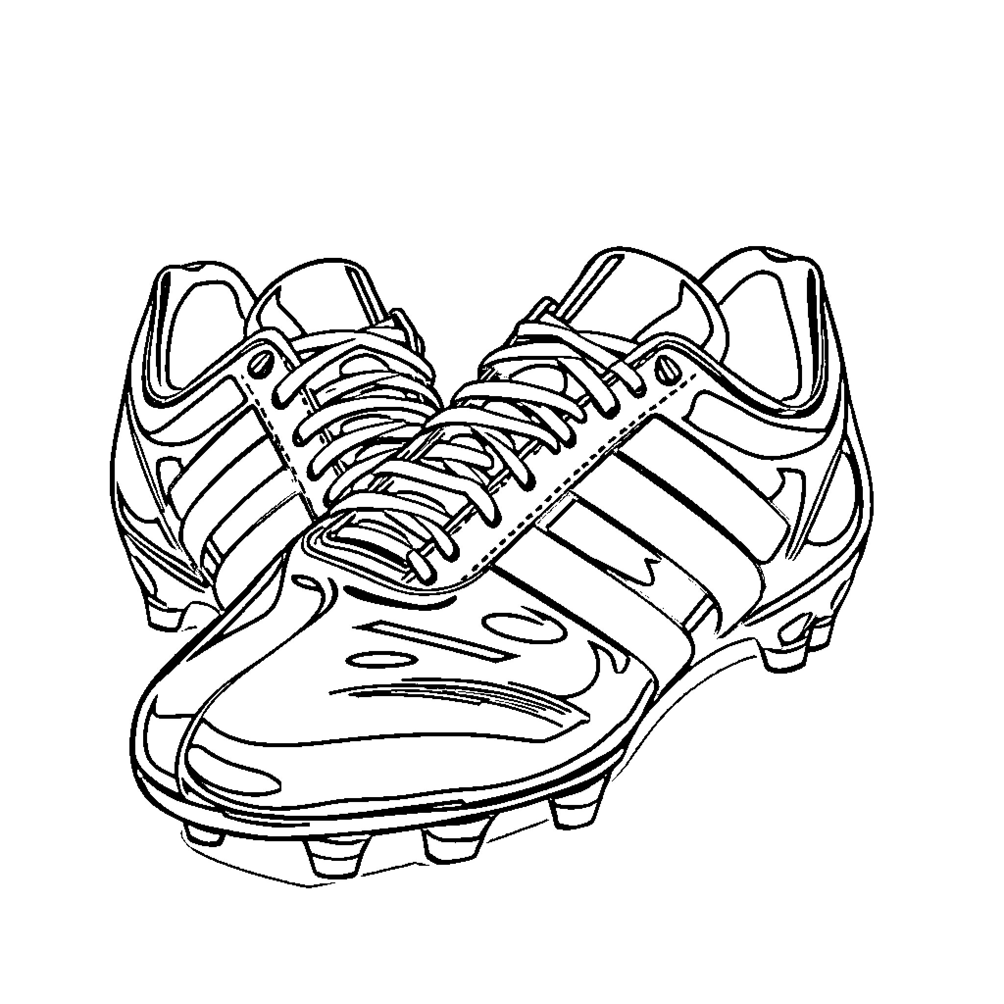 Best Soccer Cleats Coloring Pages (Free Printable PDF)