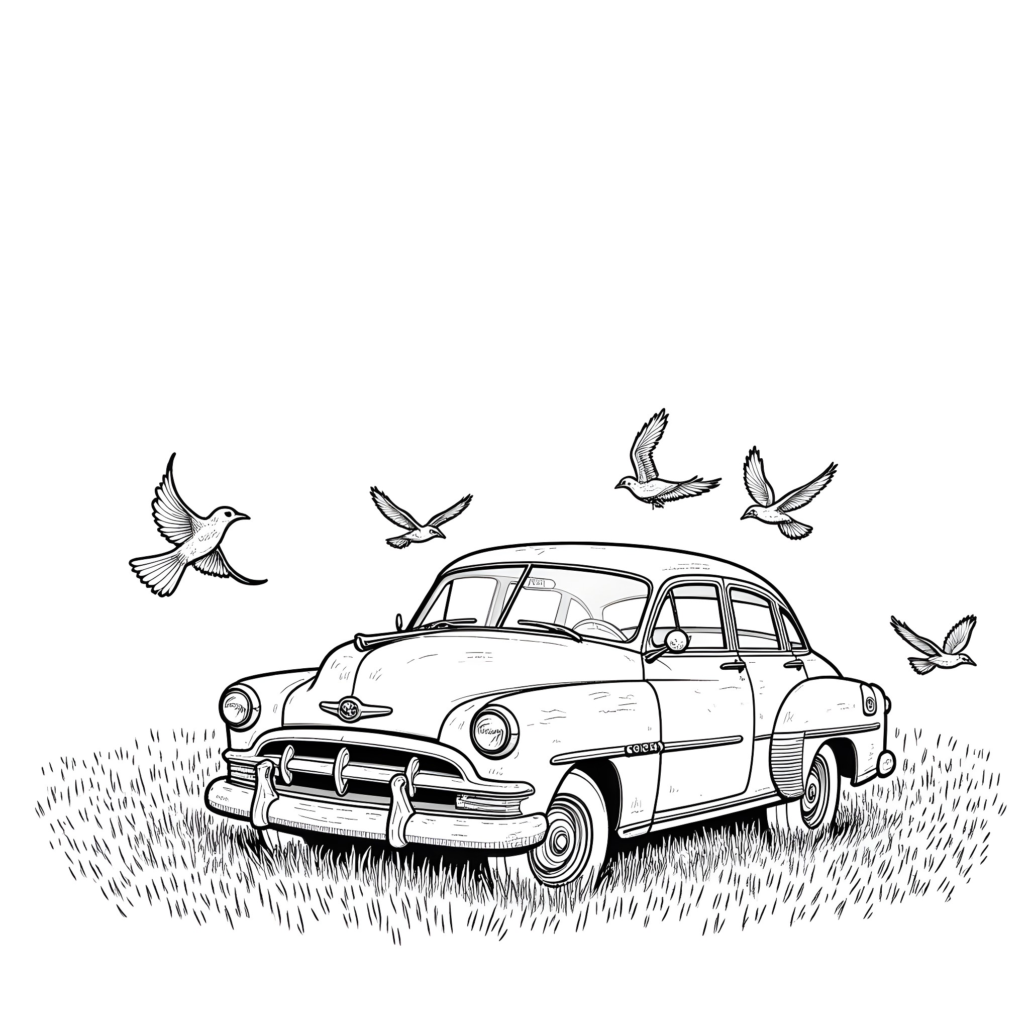 Best Car Coloring Pages (Free Printable PDF)