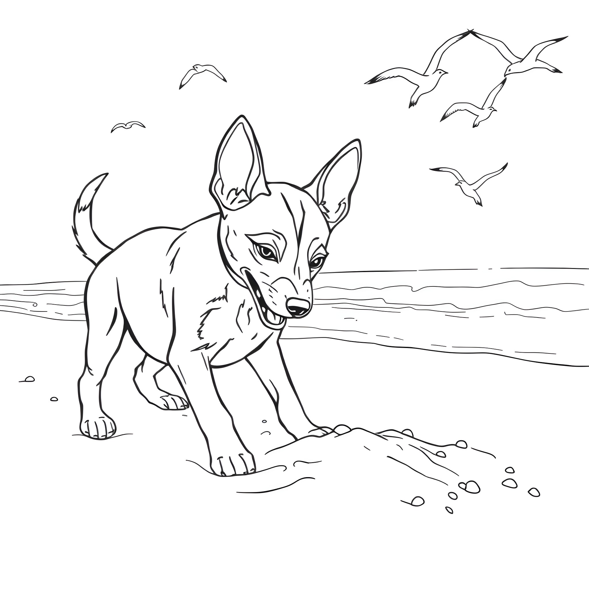 1 Best Basenji Coloring Pages (Free Printable PDFs)