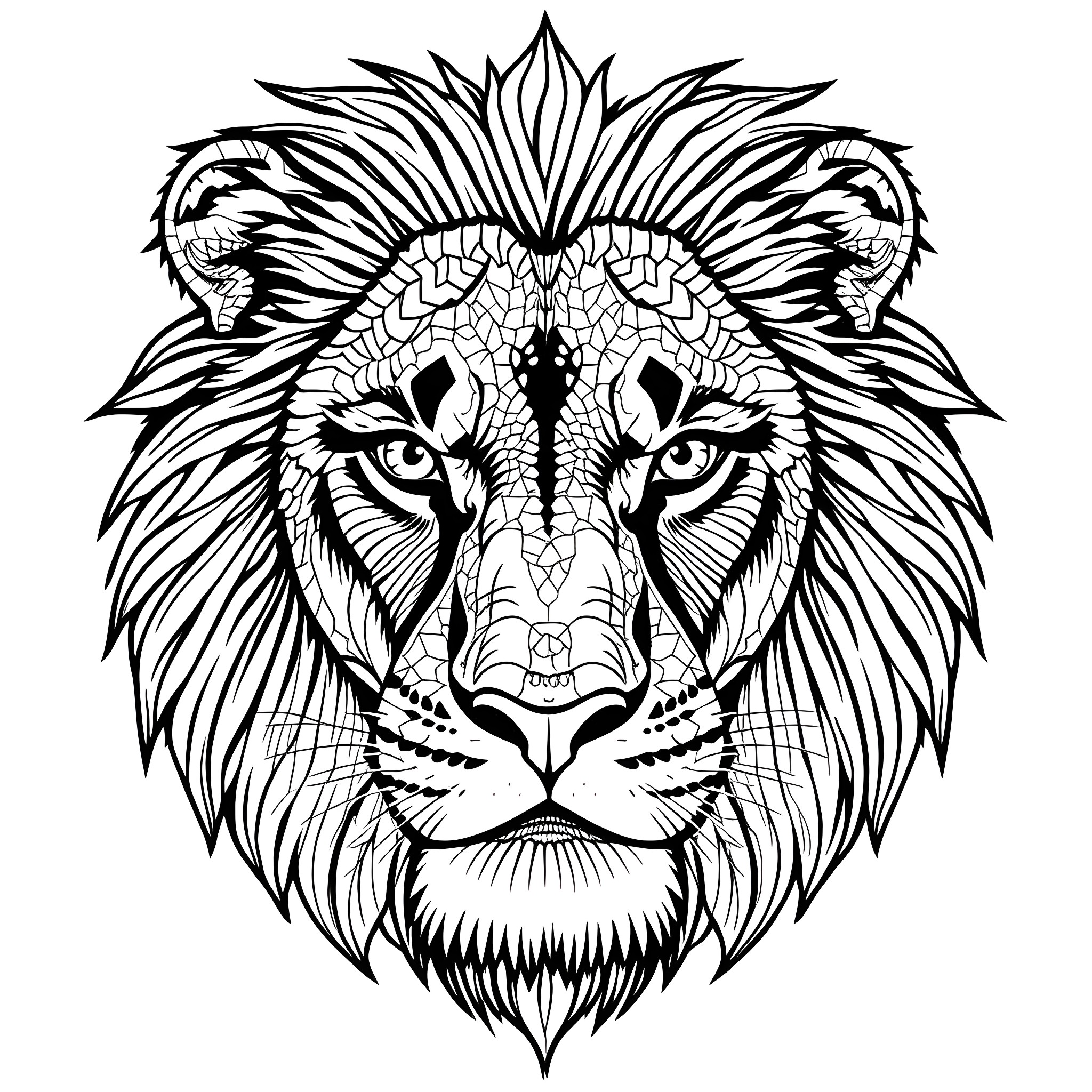50 Best Lion Coloring Pages (Free Printable PDFs)