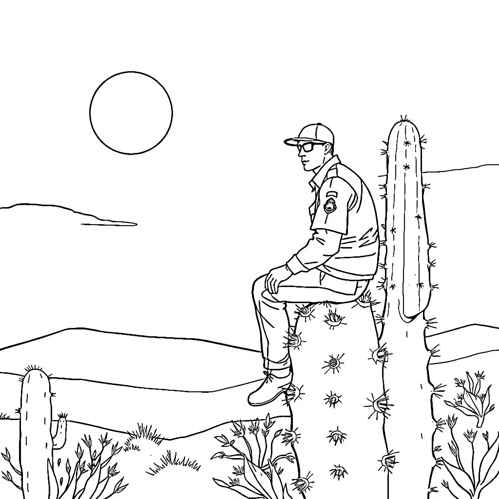 Best Security Guard Coloring Pages (Free Printable PDF)