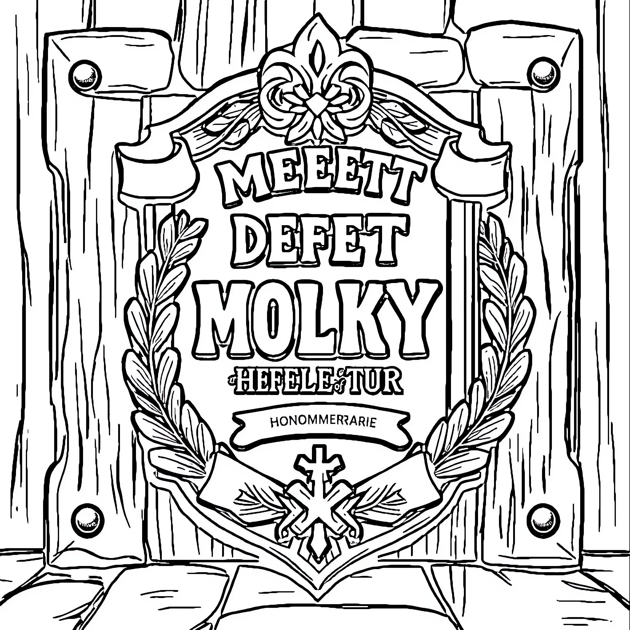 Best Plaque Coloring Pages (Free Printable PDF)