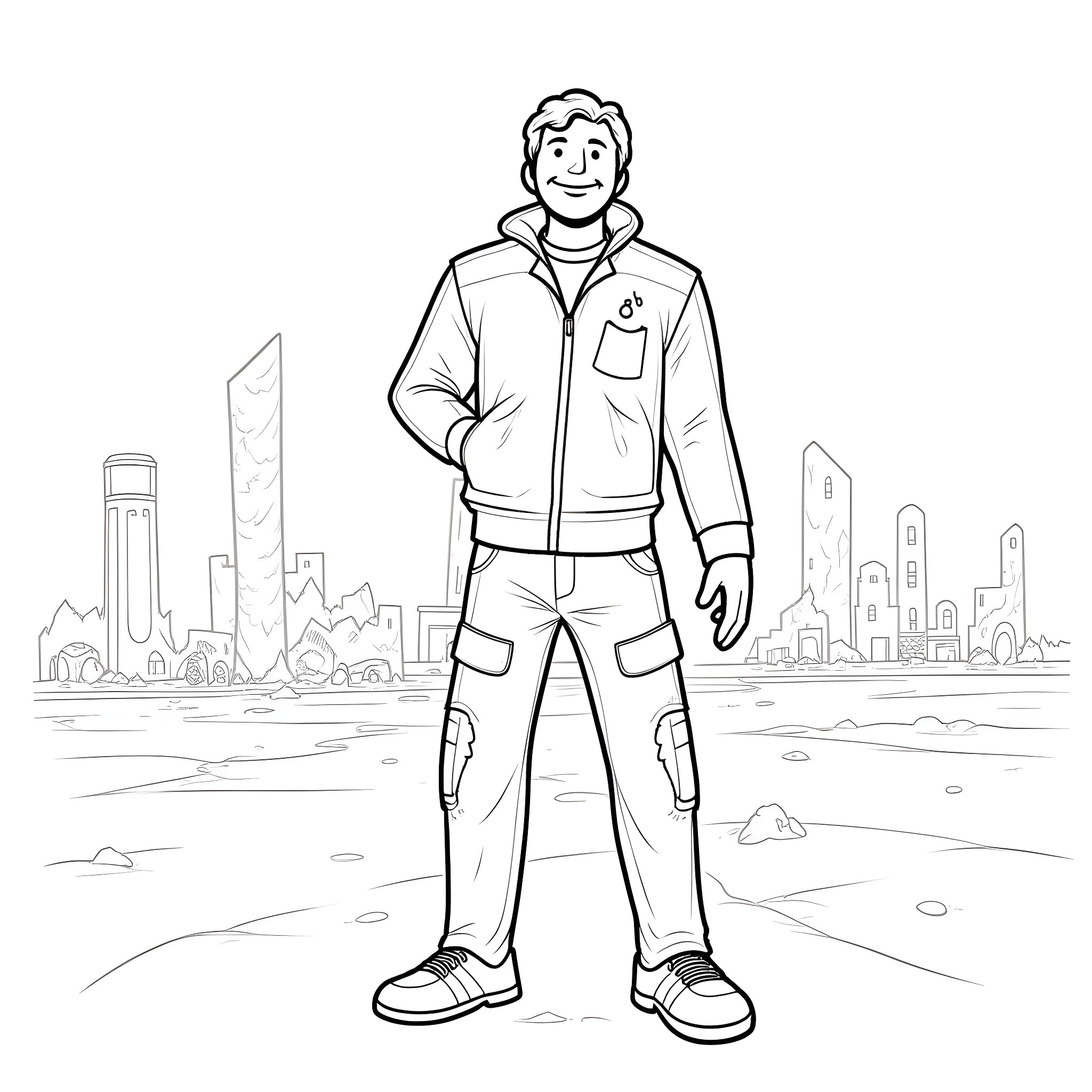 3 Best RJ MacCready Coloring Pages (Free Printable PDFs)