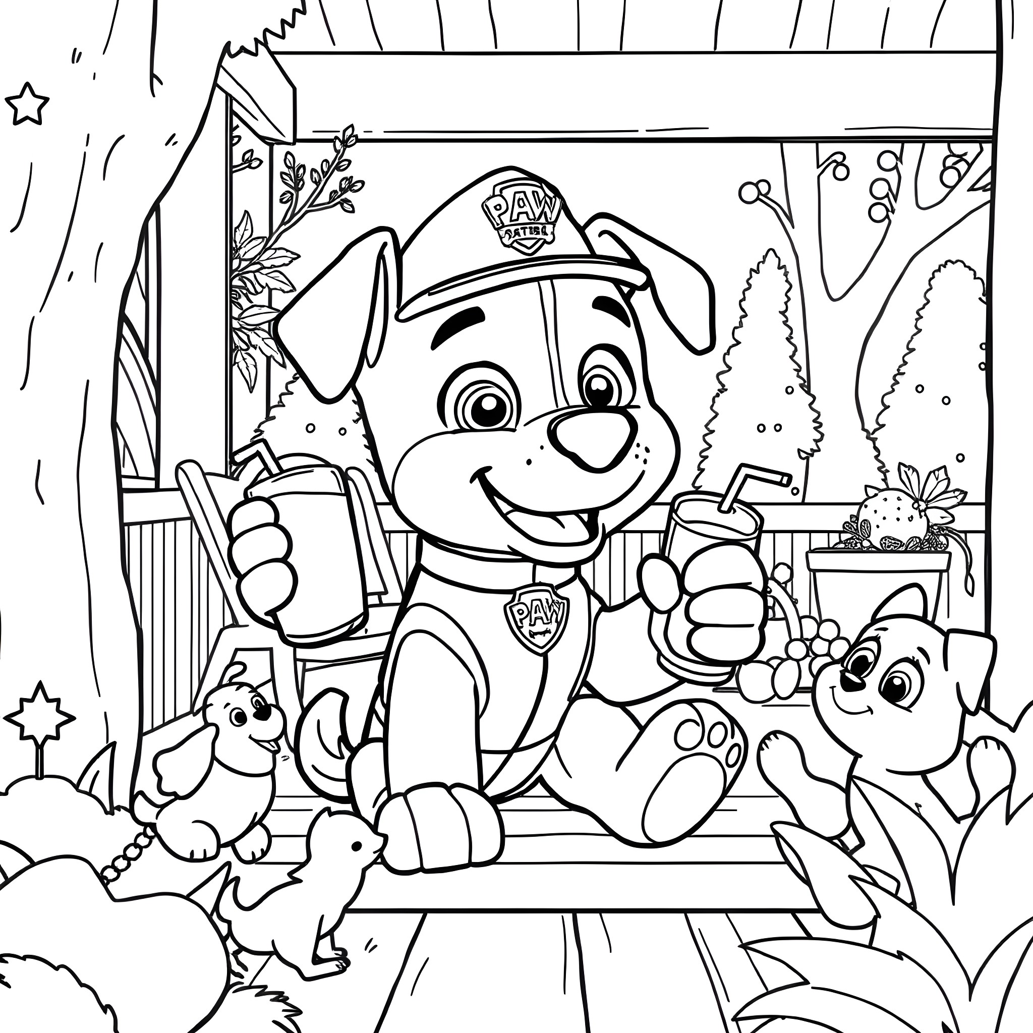 Best Rubble Coloring Pages (Free Printable PDF)
