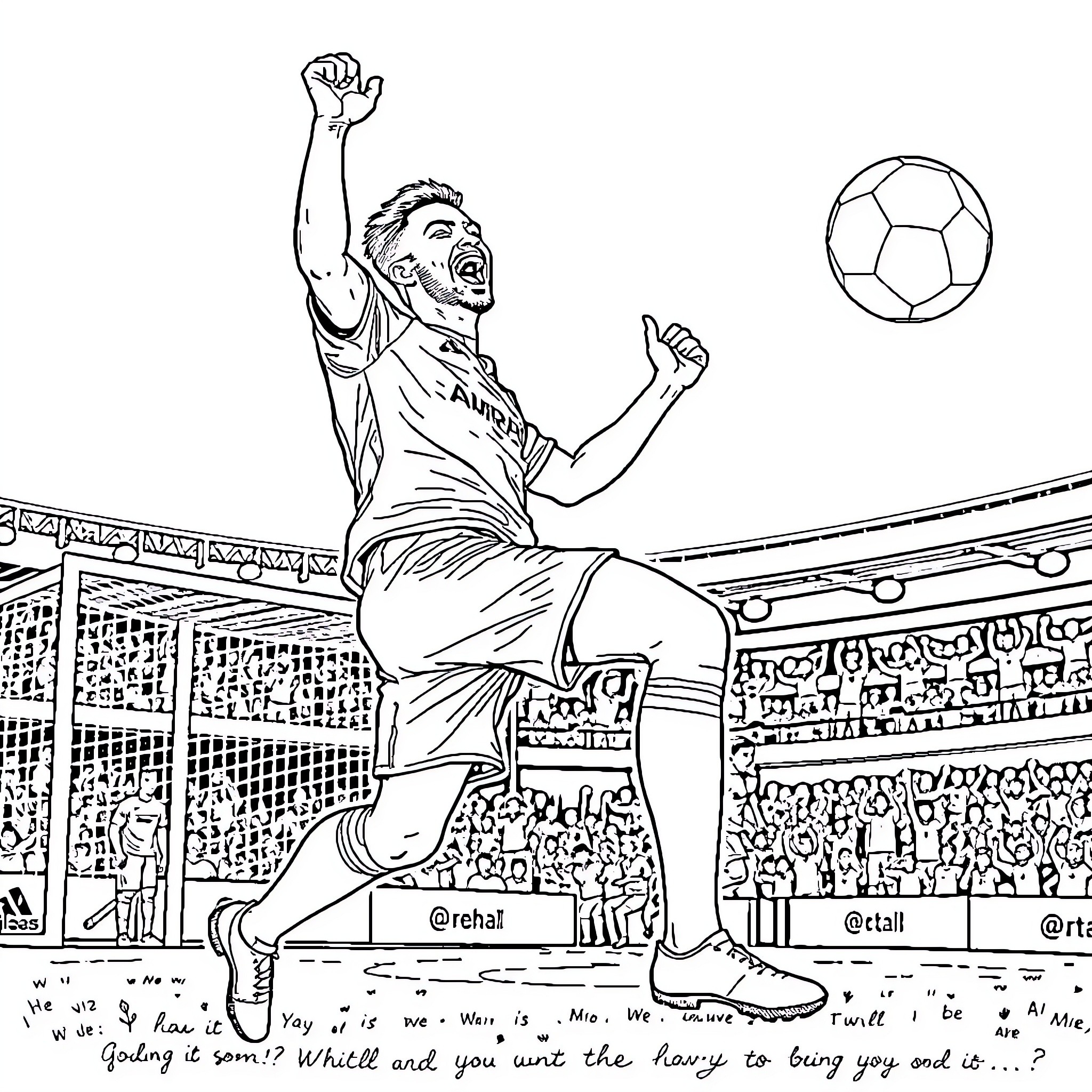 Best Lamine Yamal Coloring Pages (Free Printable PDF)