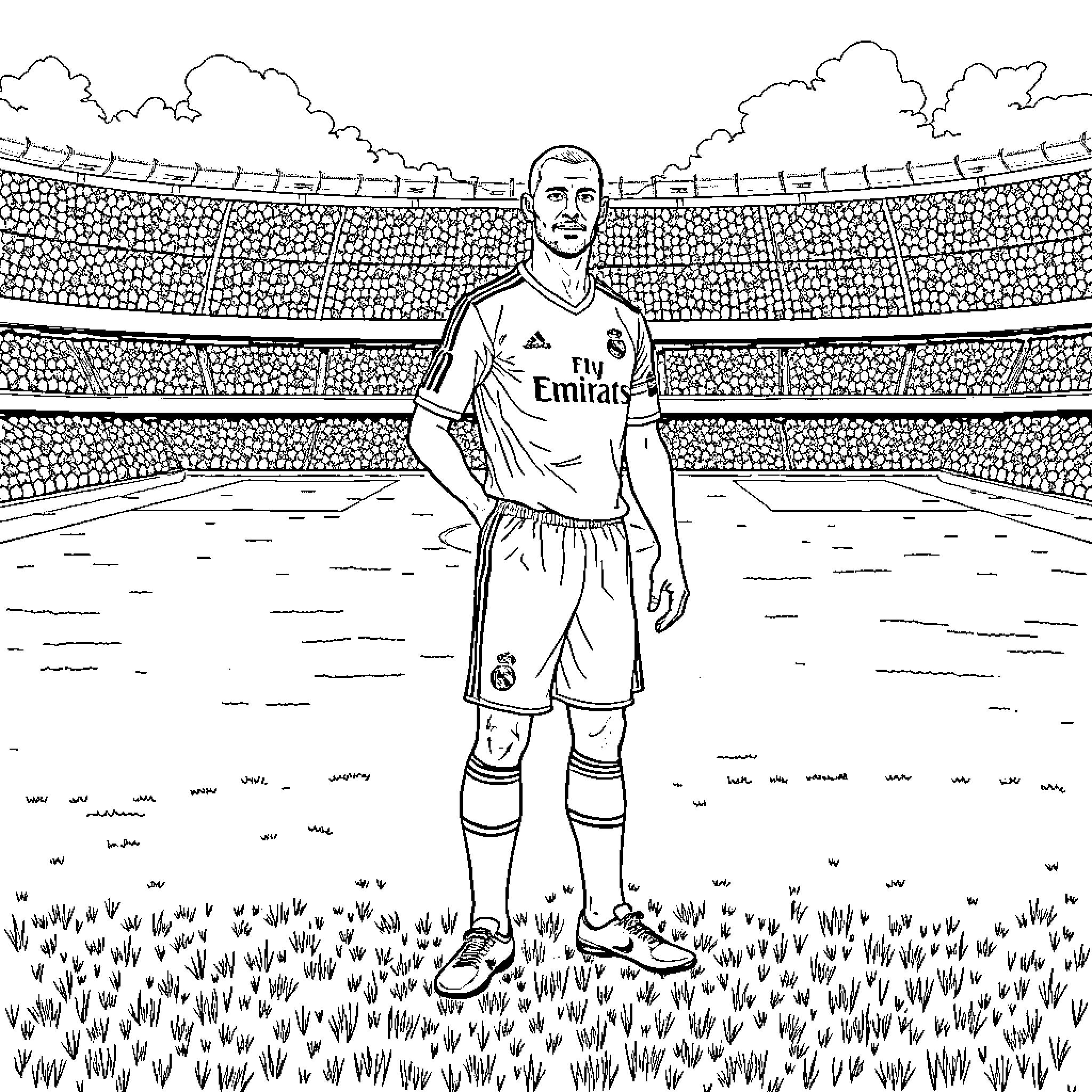 Best Zidane Coloring Pages (Free Printable PDF)