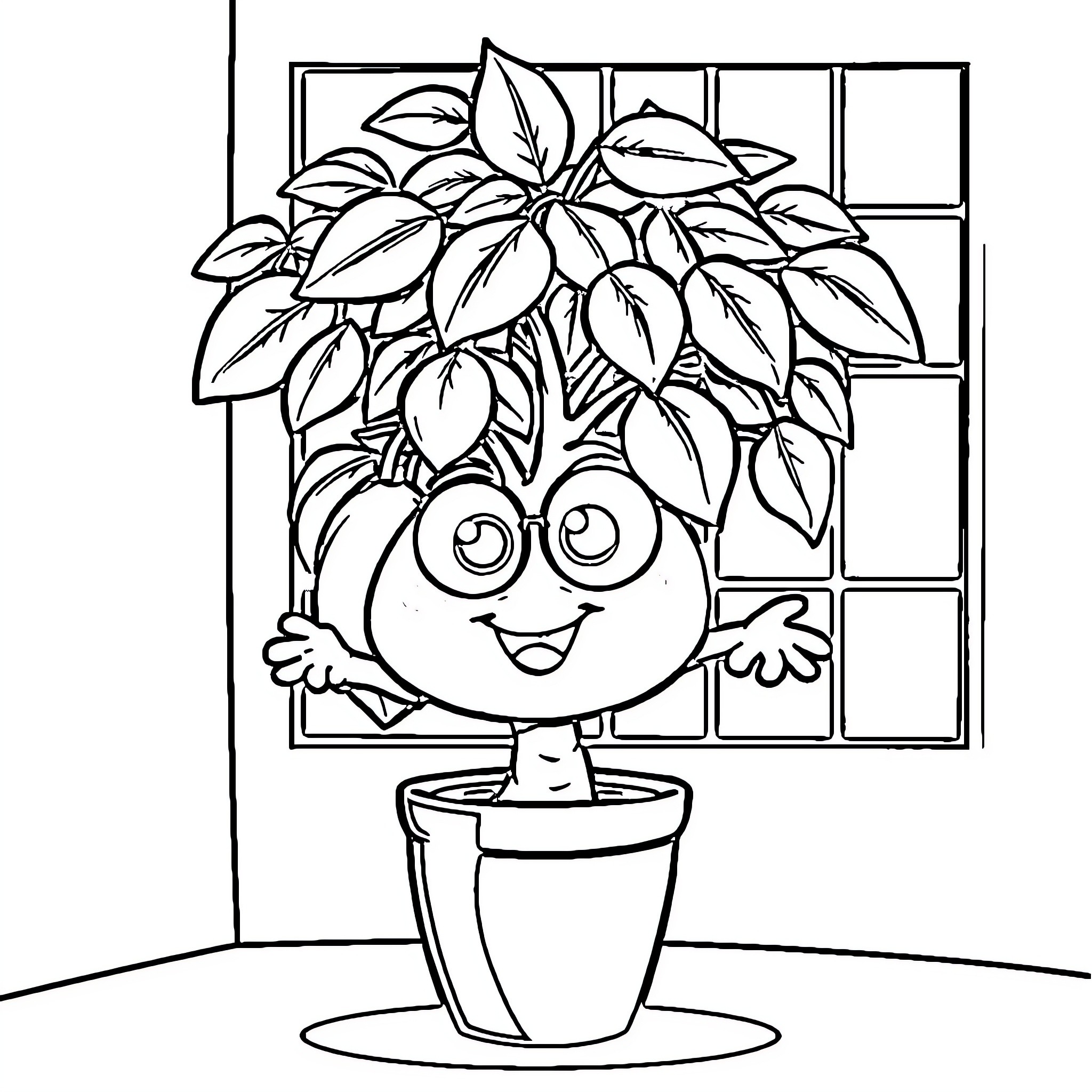 Best Plant Coloring Pages (Free Printable PDF)