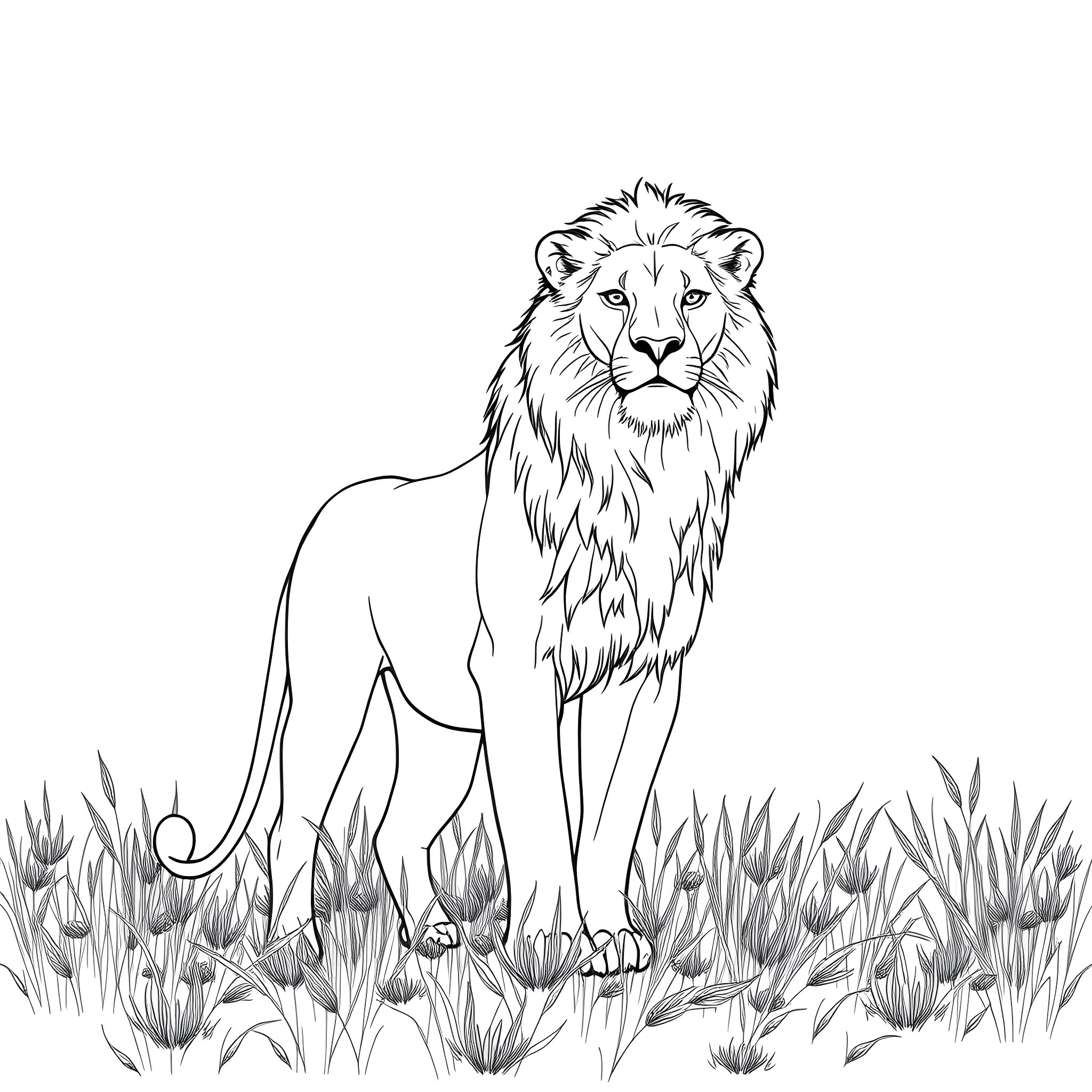 Best Lioness Coloring Pages (Free Printable PDF)