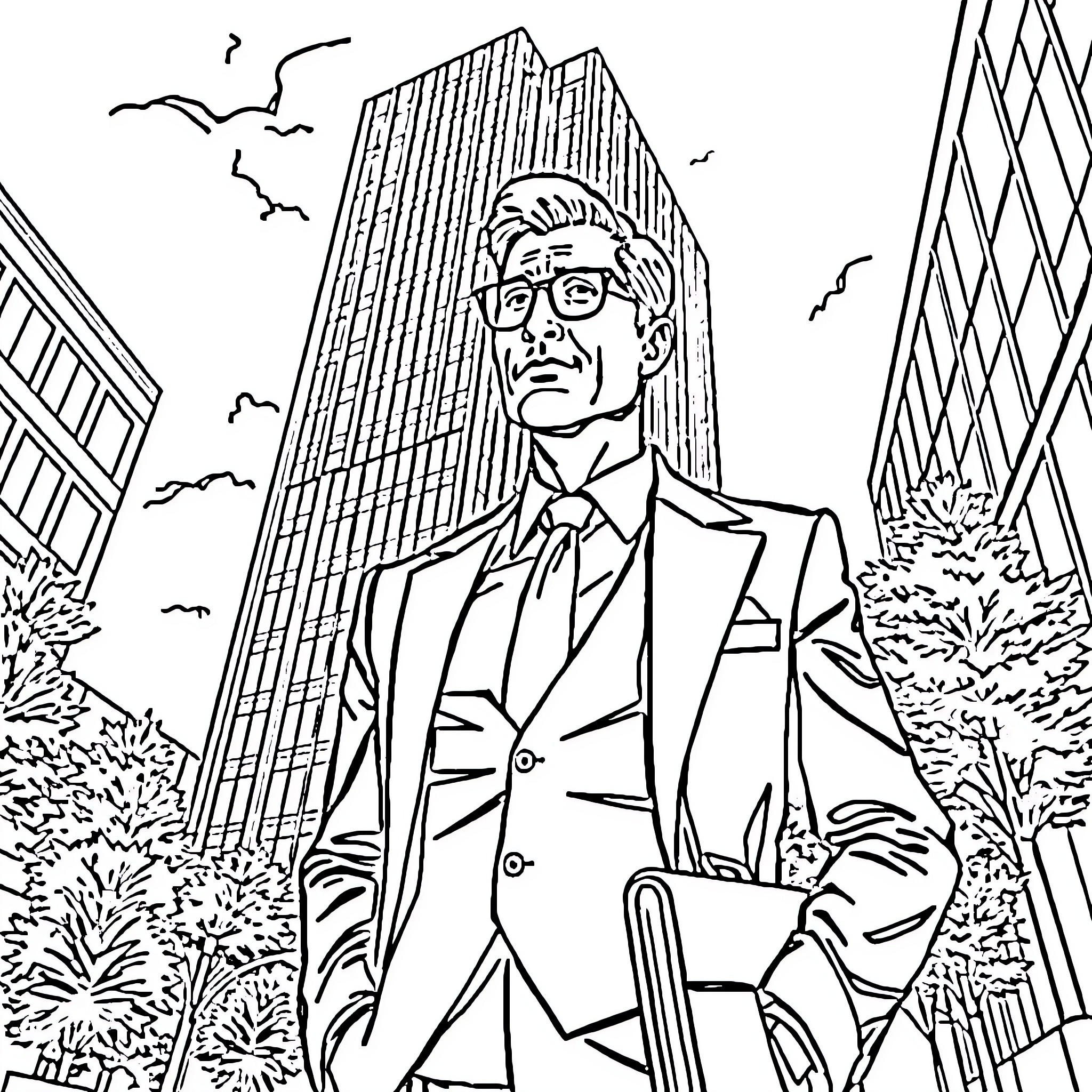 7 Best Businessman Coloring Pages (Free Printable PDFs)