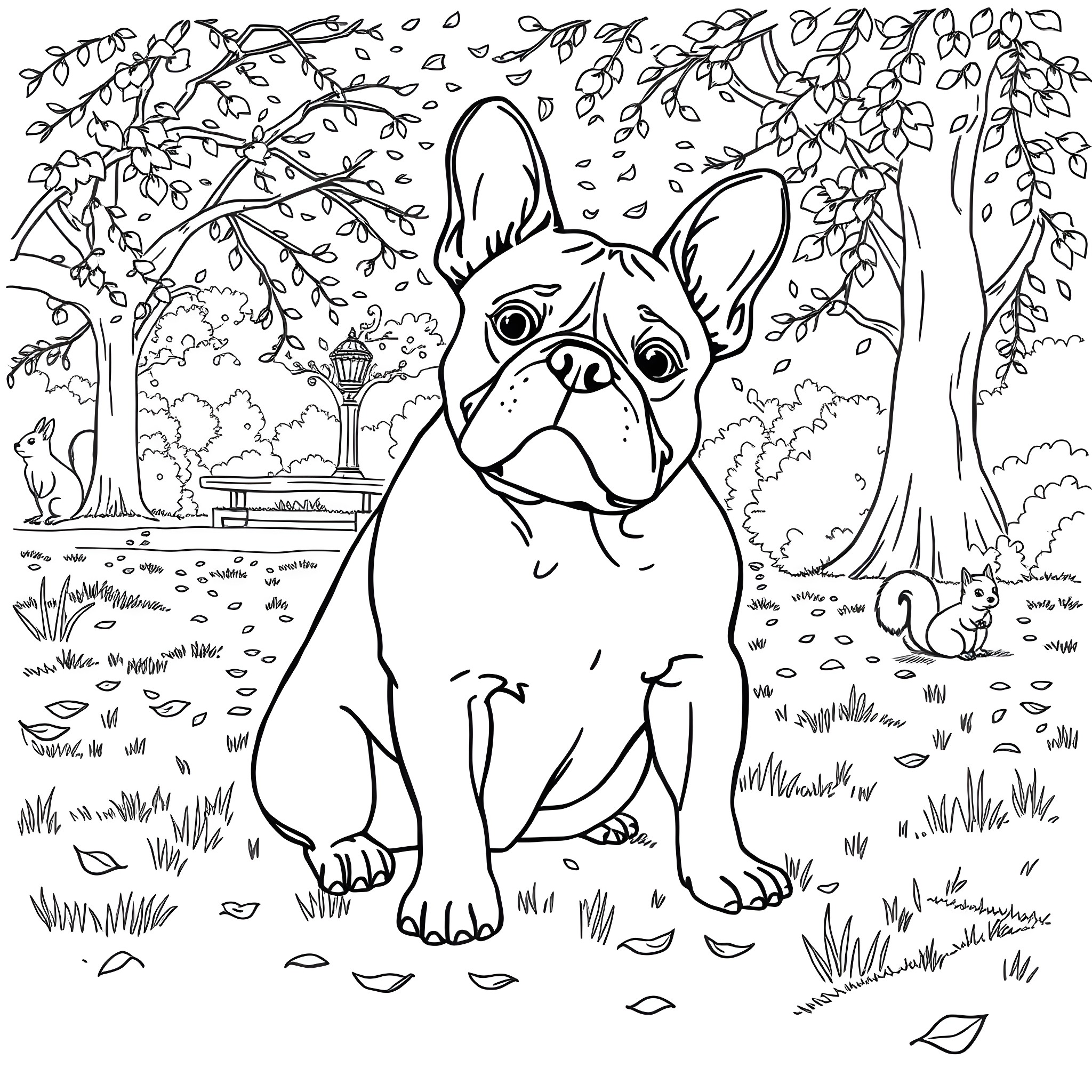 Best Frenchie Coloring Pages (Free Printable PDF)