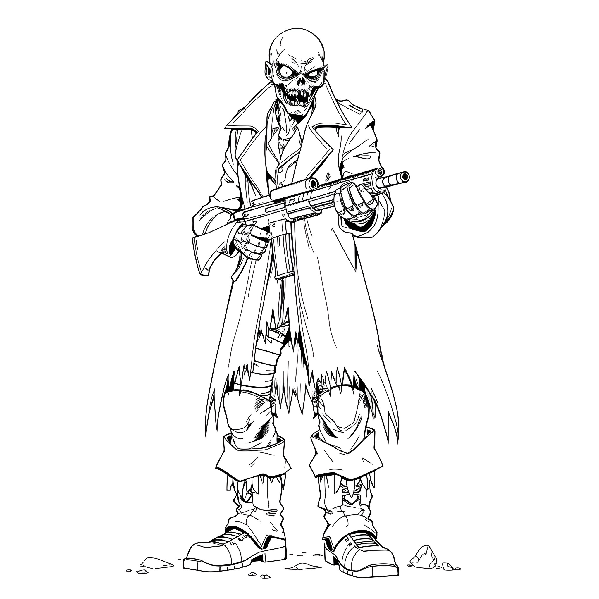 118 Best Zombie Coloring Pages (Free Printable PDFs)