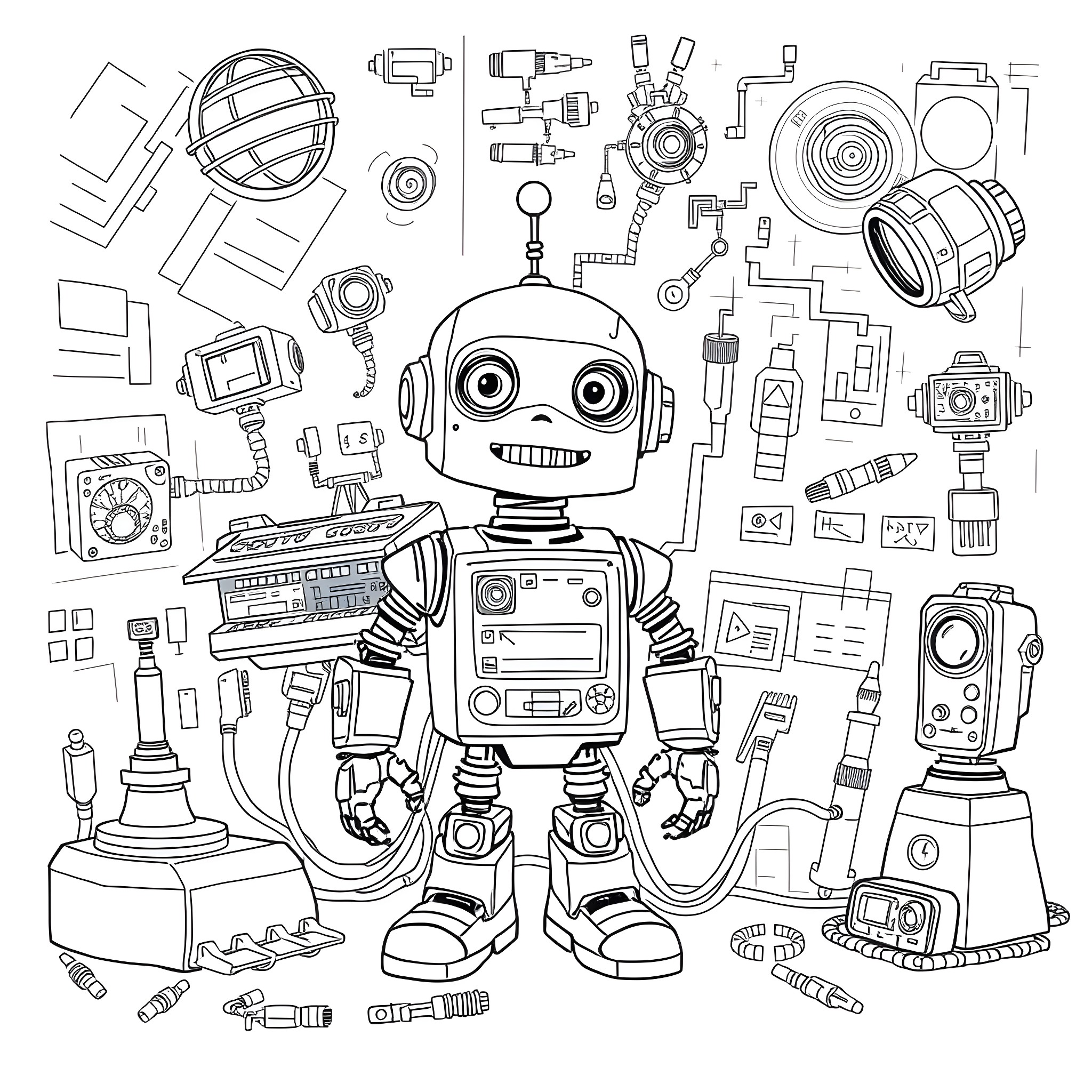 14 Best Generator Coloring Pages (Free Printable PDFs)