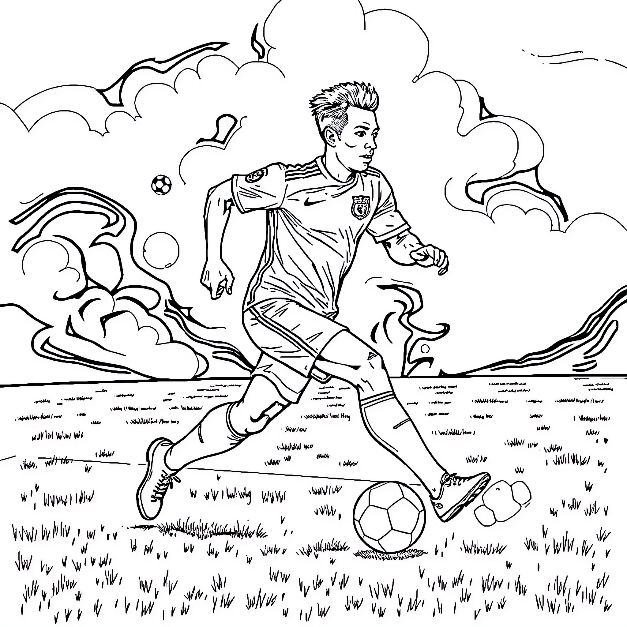 Best Lamine Yamal Coloring Pages (Free Printable PDF)