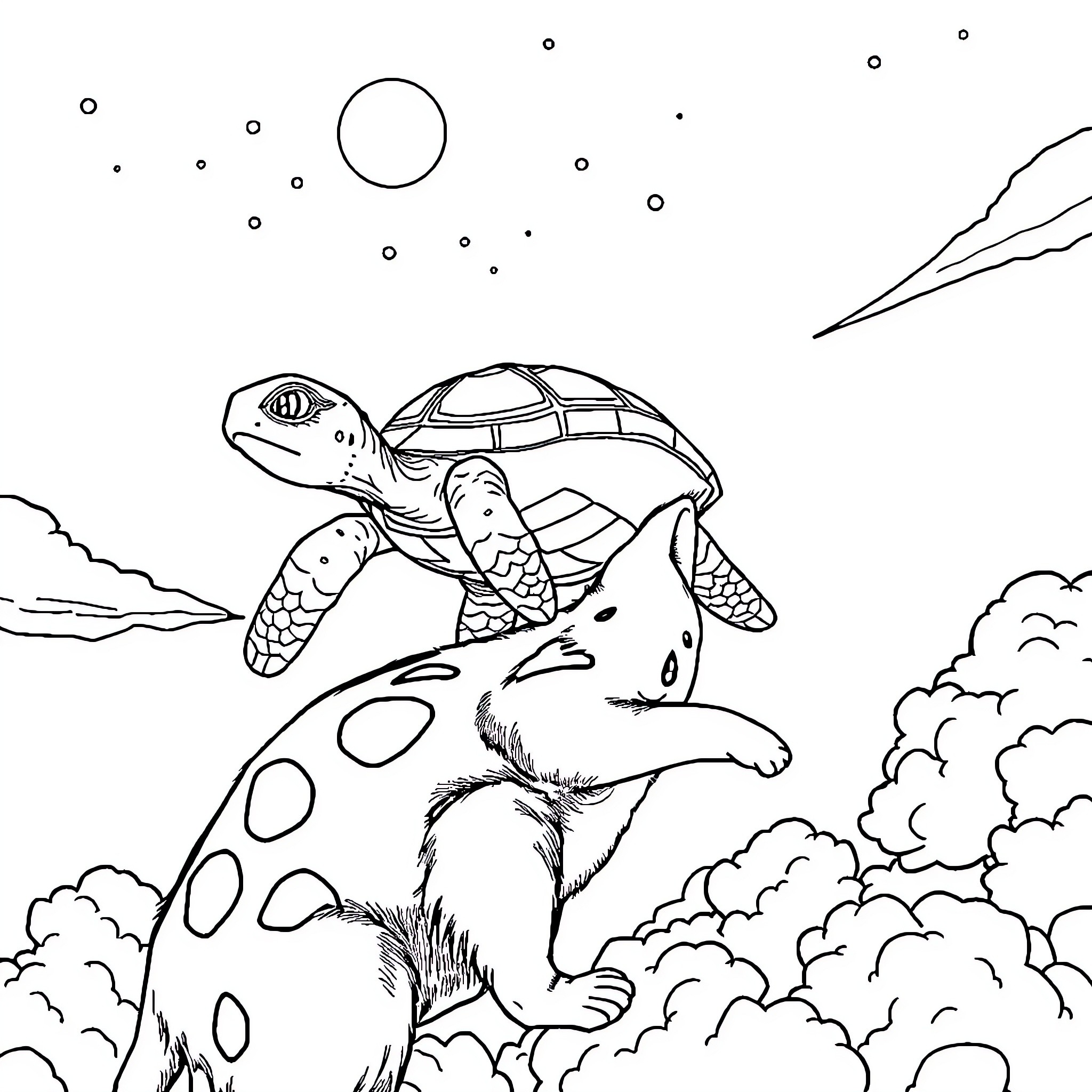 Best Tortoise Coloring Pages (Free Printable PDF)
