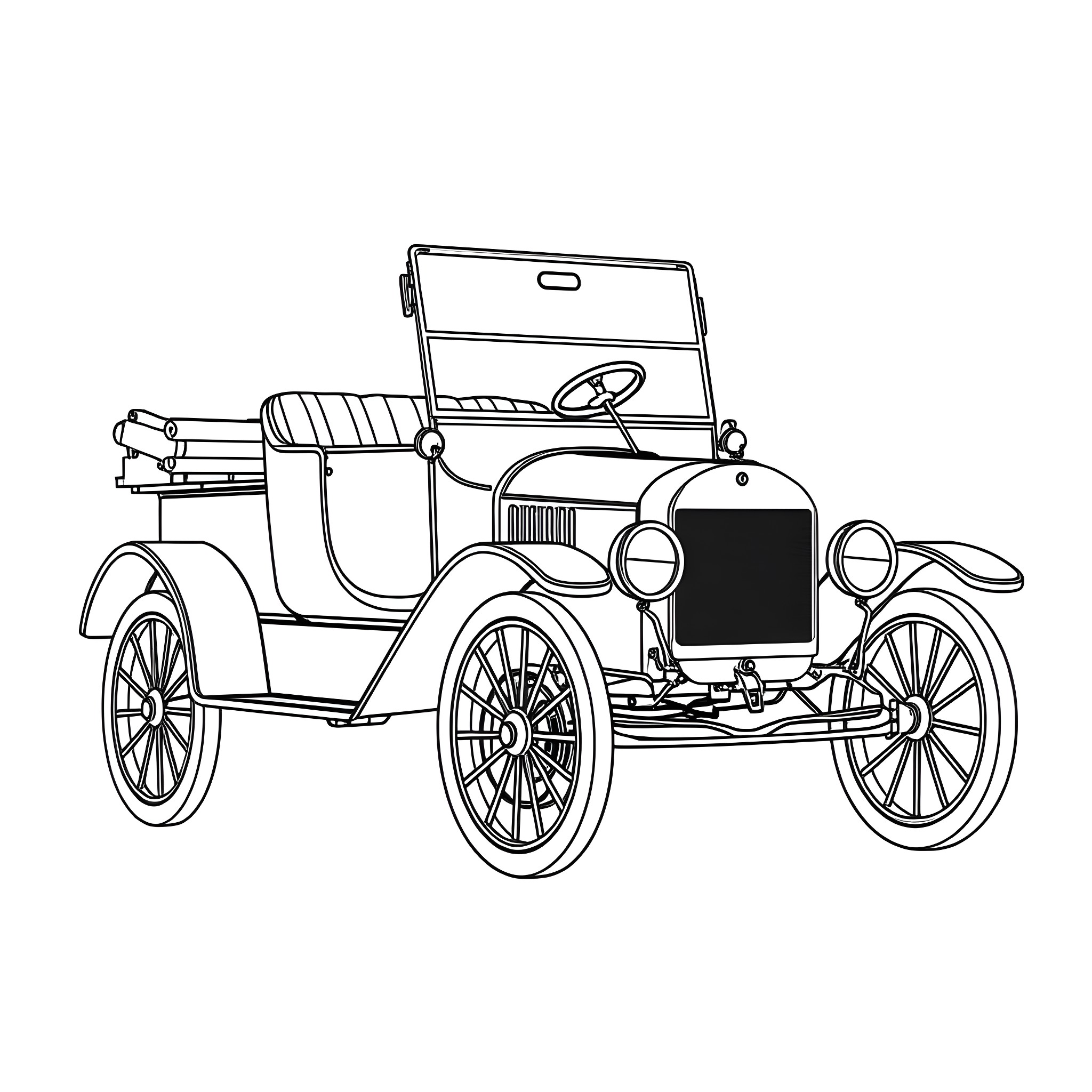 Best Ford Coloring Pages (Free Printable PDF)