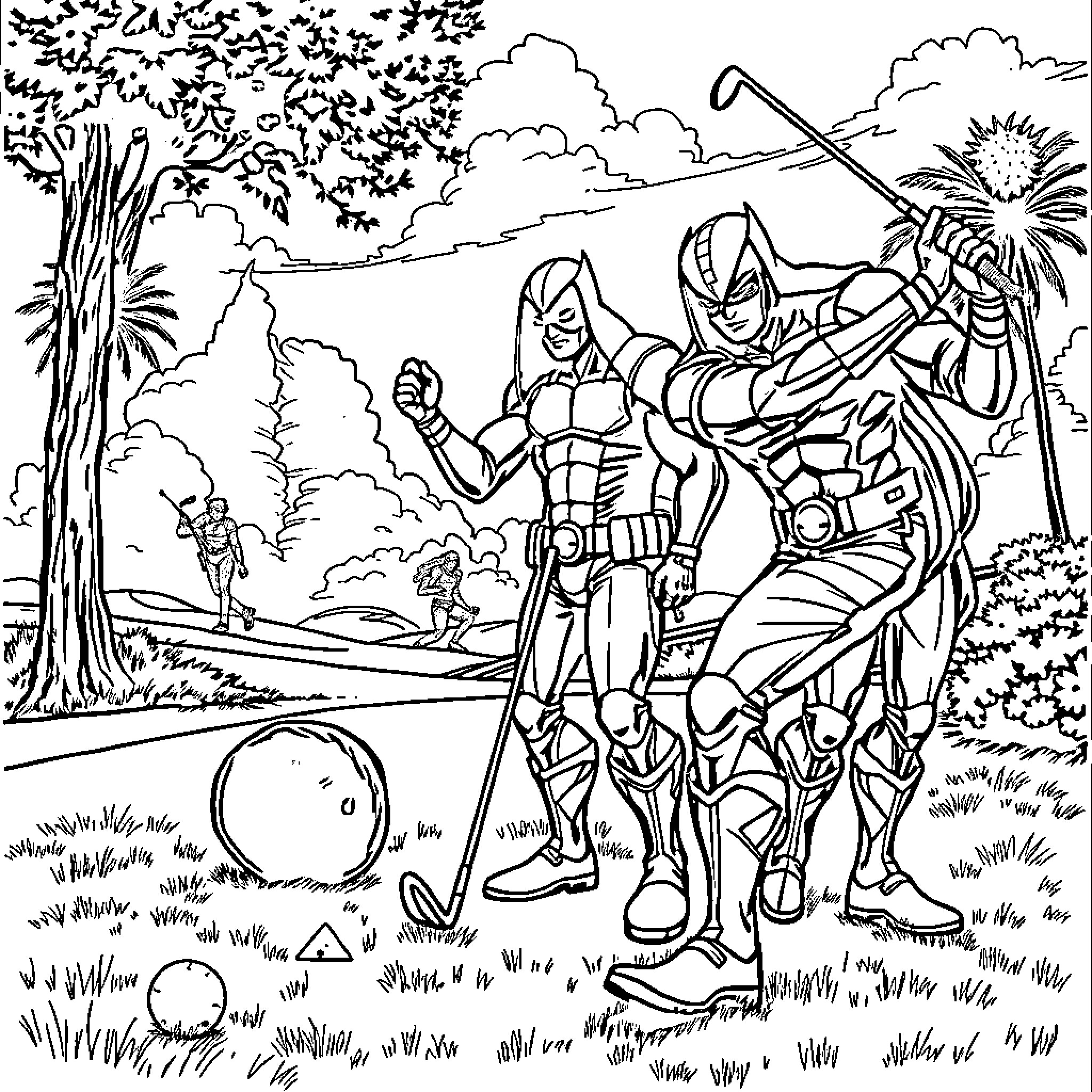 Best Spy Ninja Coloring Pages (Free Printable PDF)