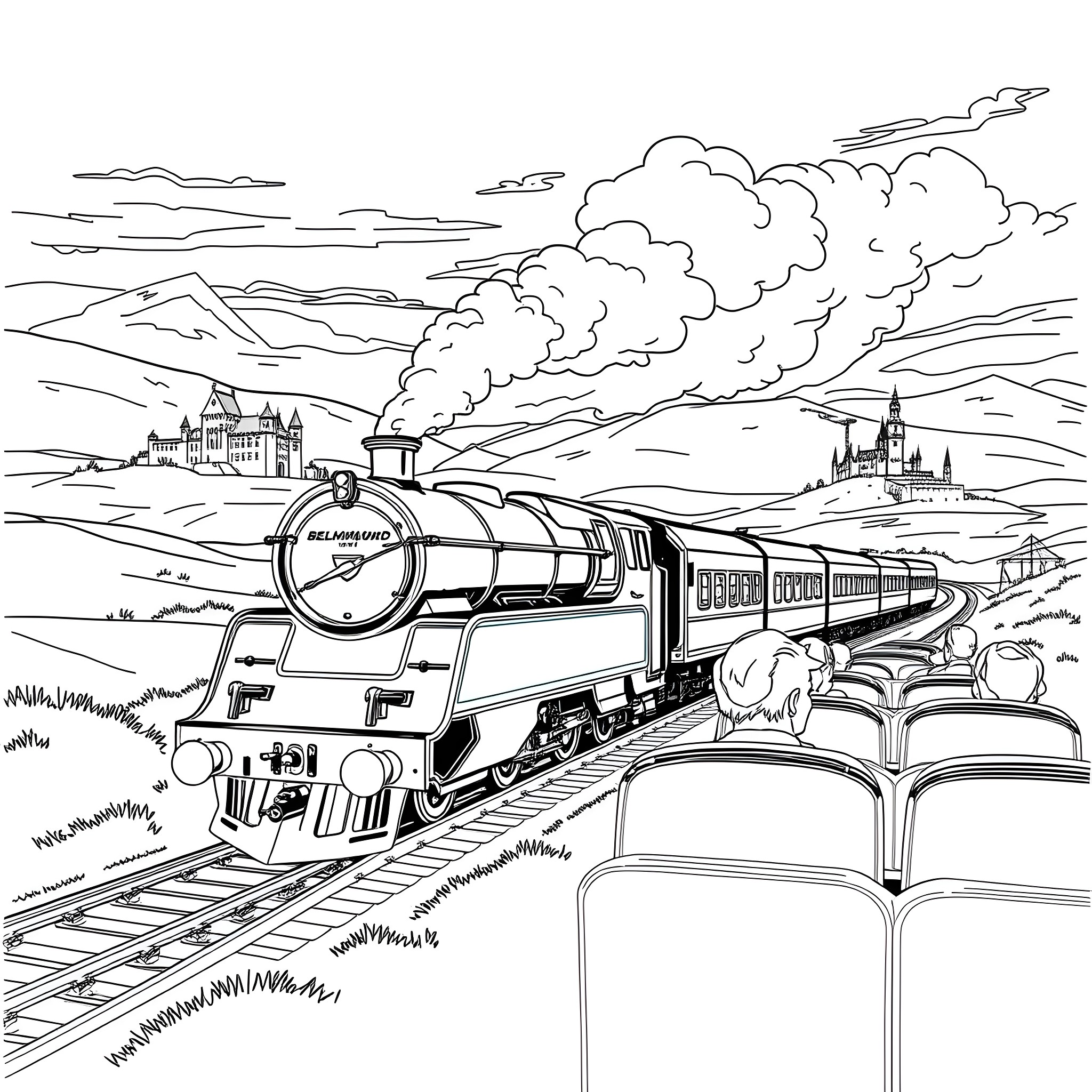 5 Best Belmond Royal Scotsman Coloring Pages (Free Printable PDFs)