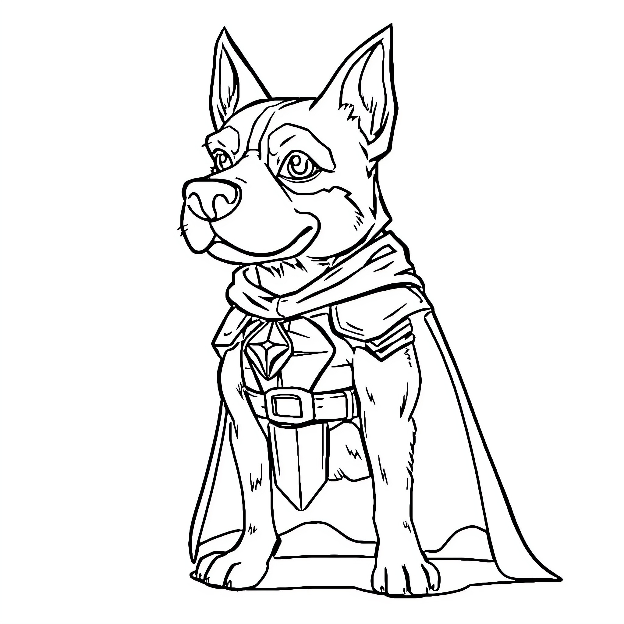 Best Dogman Coloring Pages (Free Printable PDF)