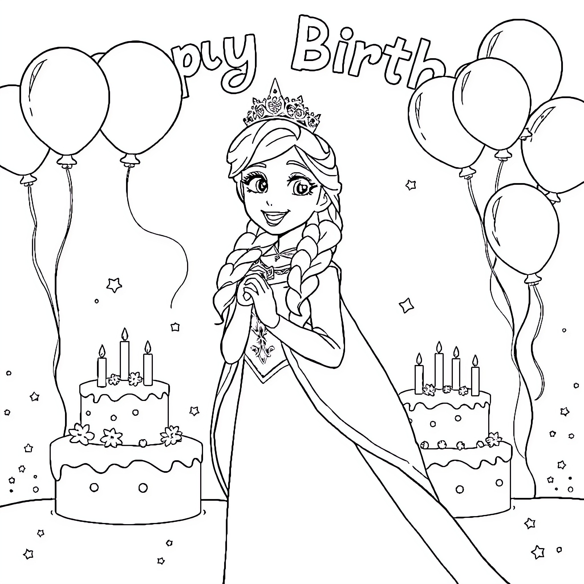 Best Ana Coloring Pages (Free Printable PDF)