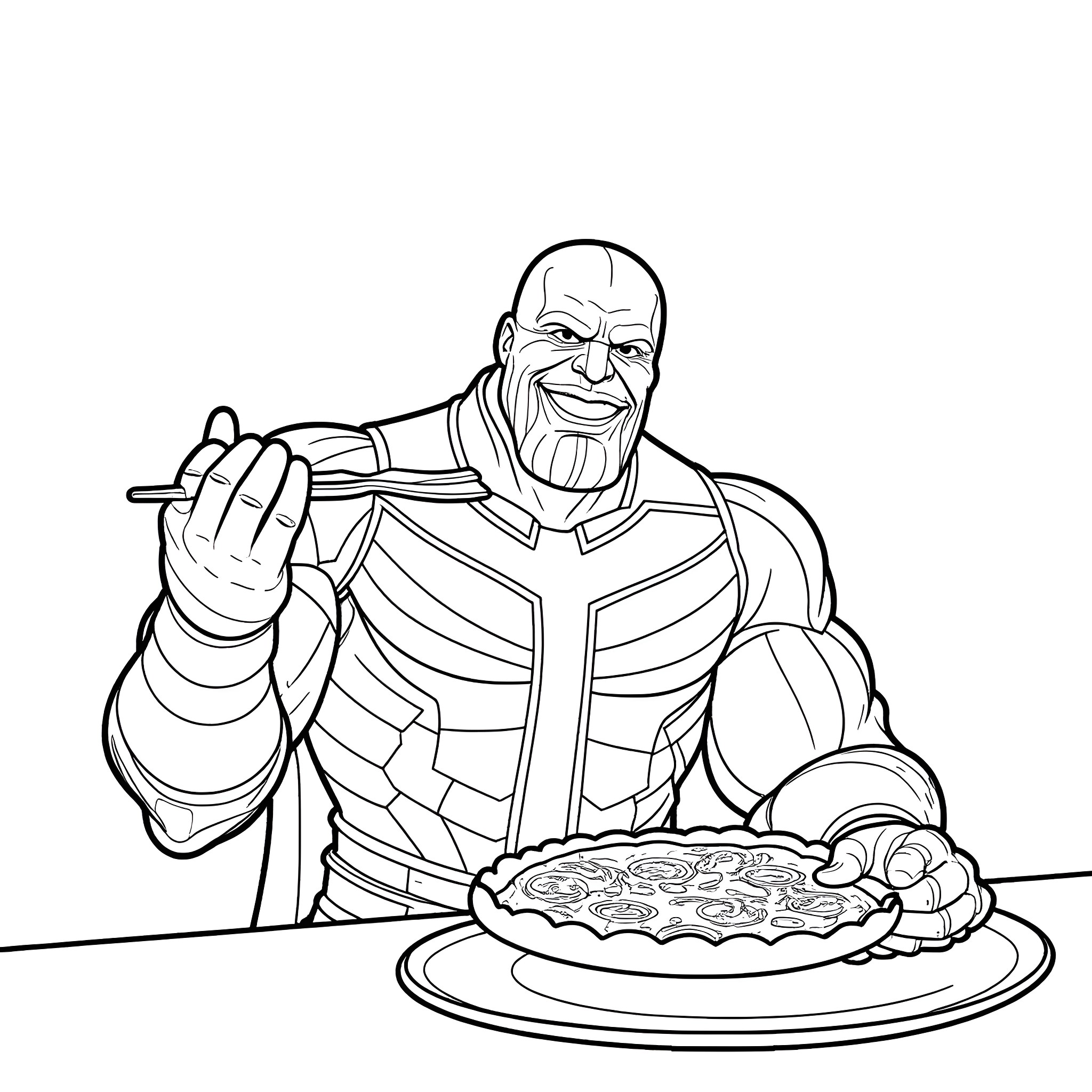 Best Thanos Coloring Pages (Free Printable PDF)