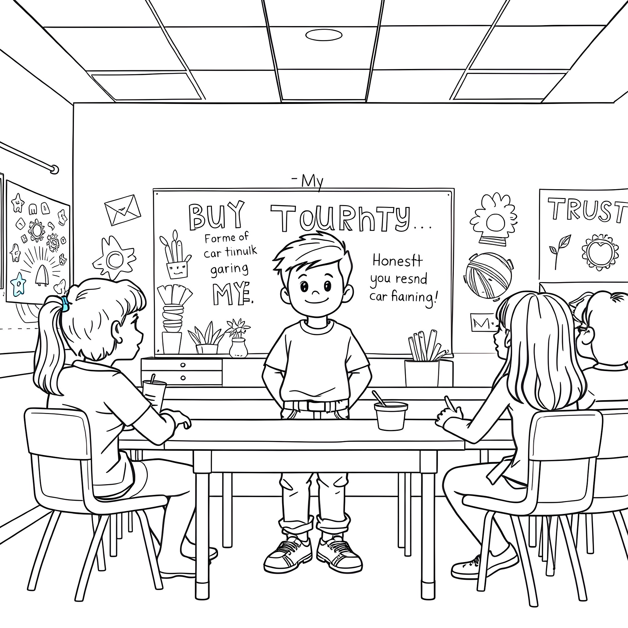 Best Honesty Coloring Pages (Free Printable PDF)