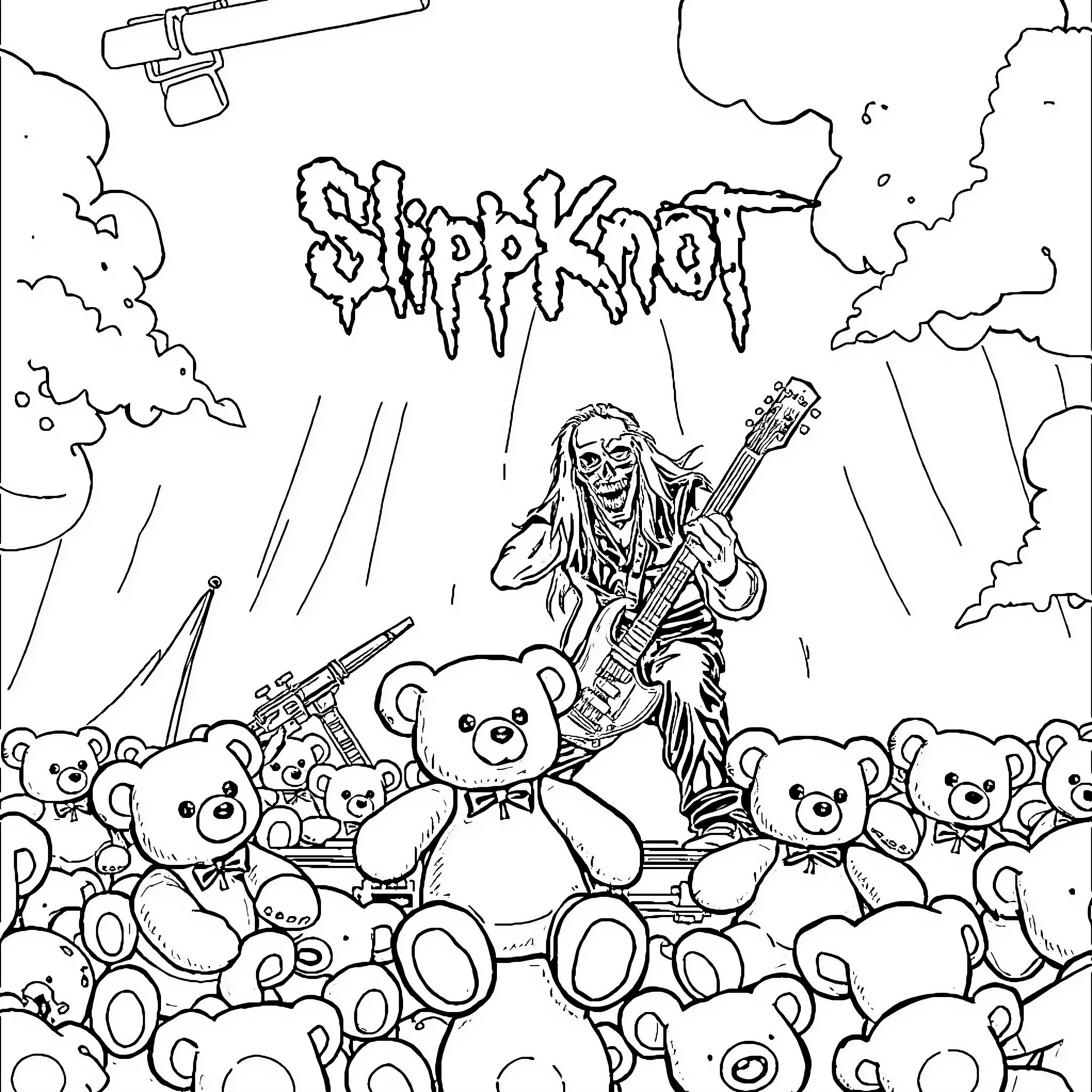 Best Slipknot Coloring Pages (Free Printable PDF)