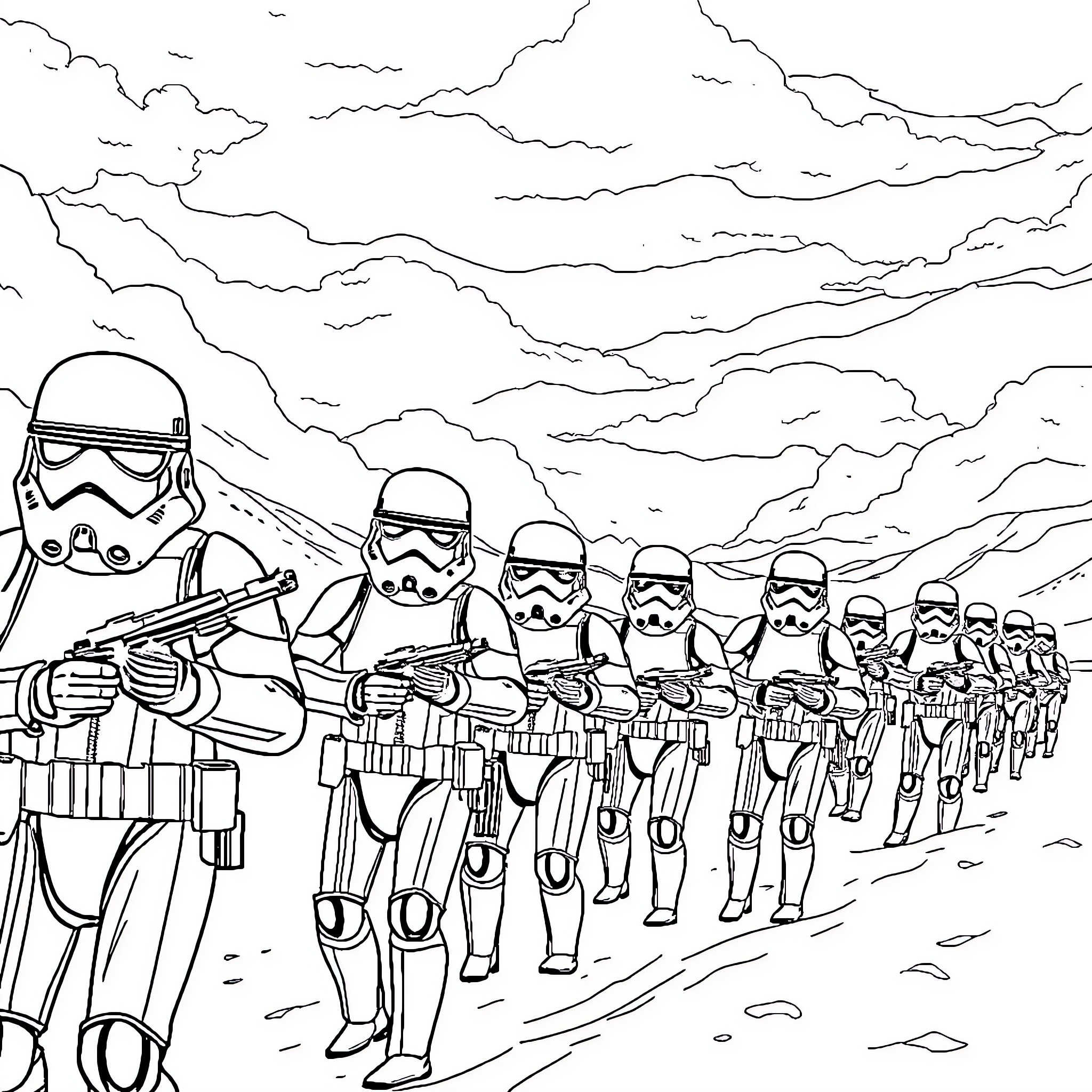 34 Best Stormtrooper Coloring Pages (Free Printable PDFs)