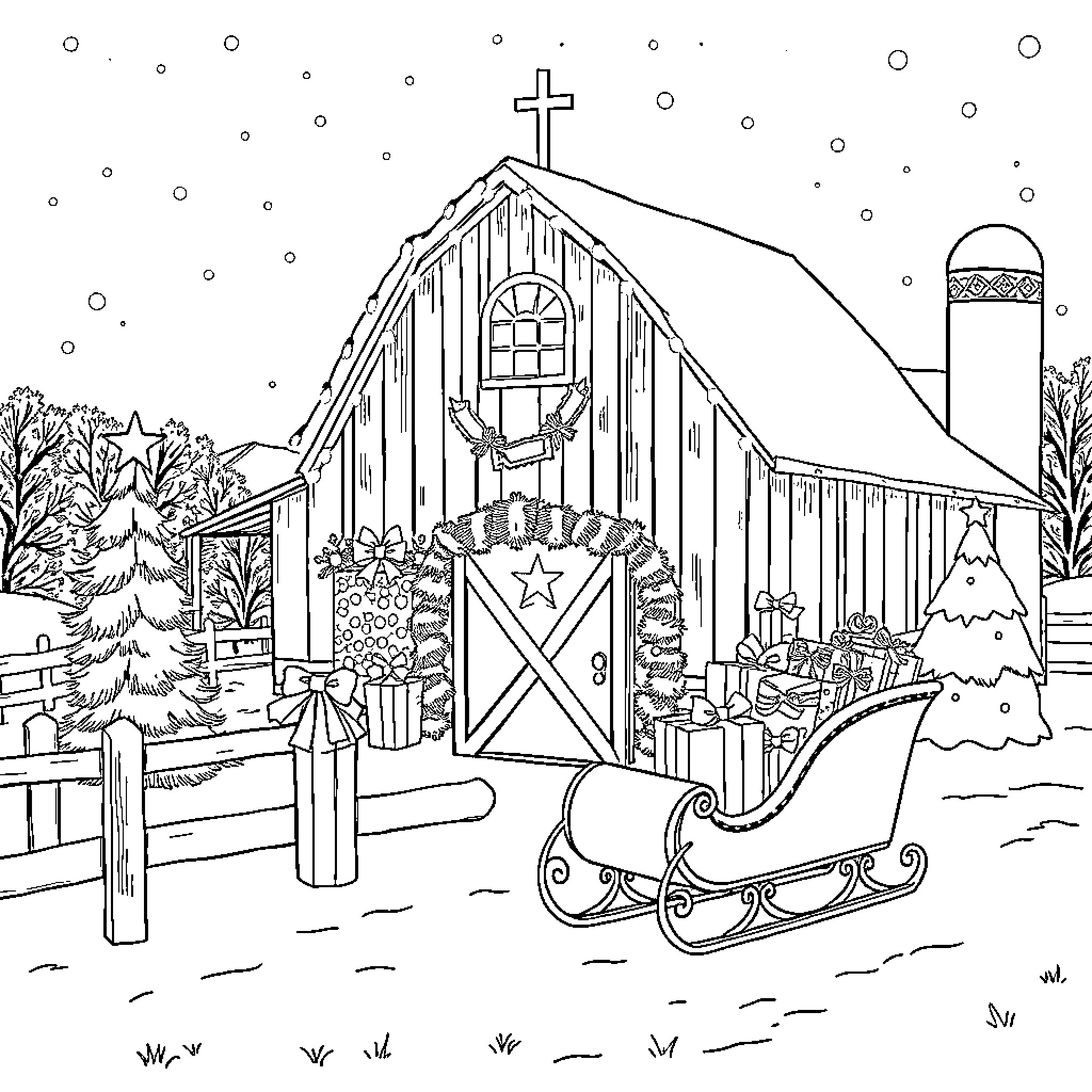 Best Farm Coloring Pages (Free Printable PDF)