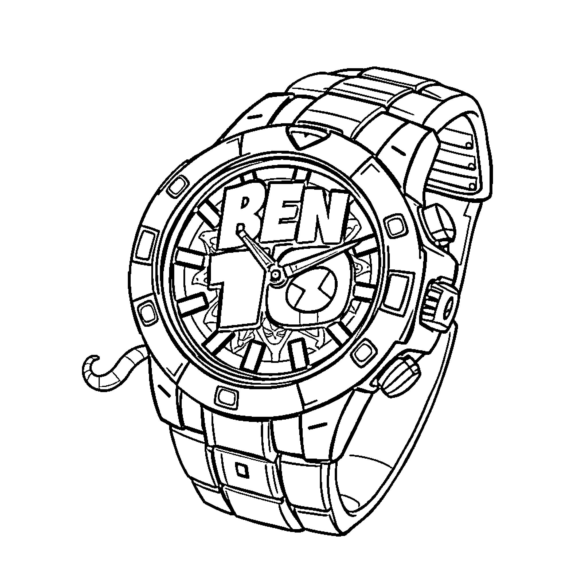 Best Ben 10 Coloring Pages (Free Printable PDF)