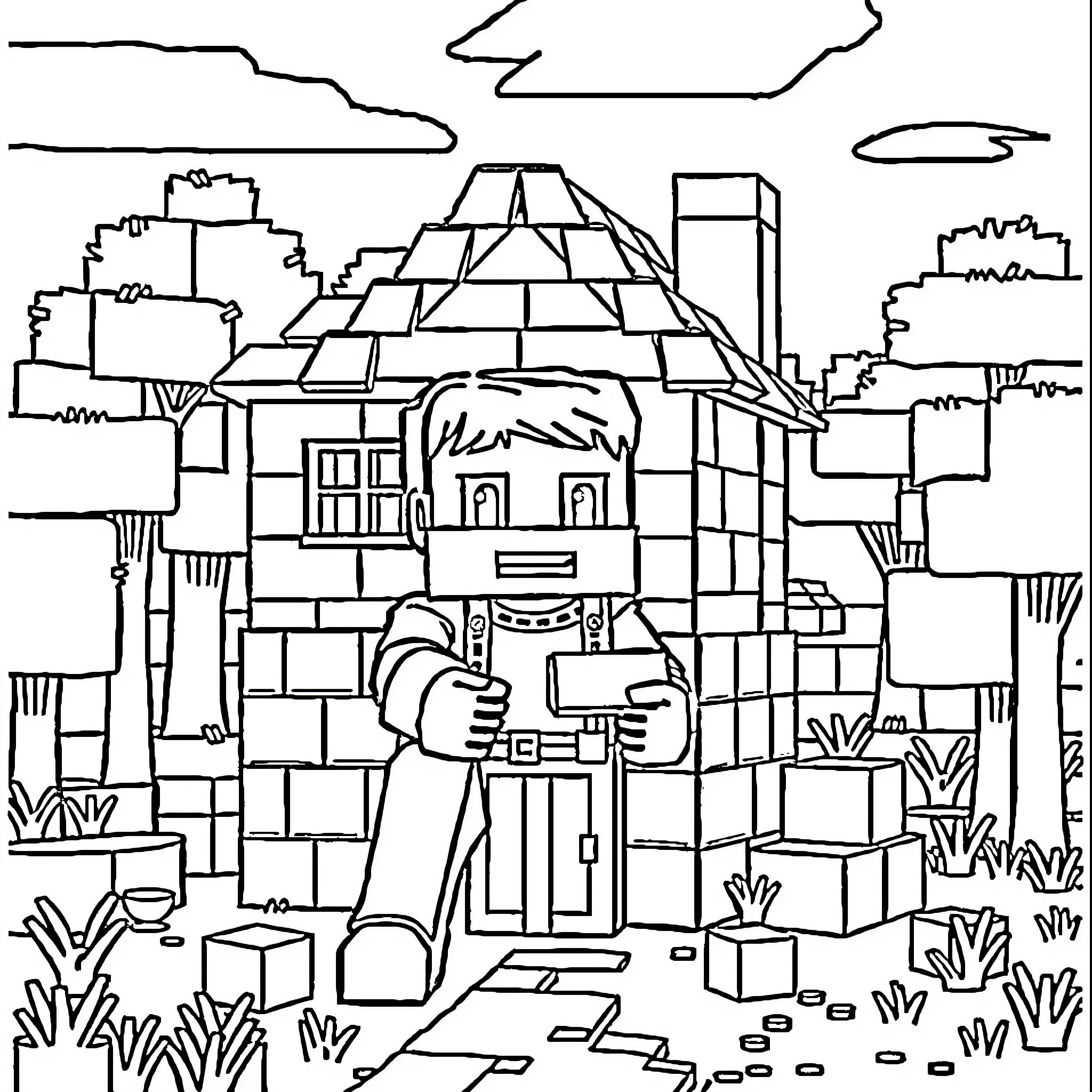 4 Best Mason Coloring Pages (Free Printable PDFs)