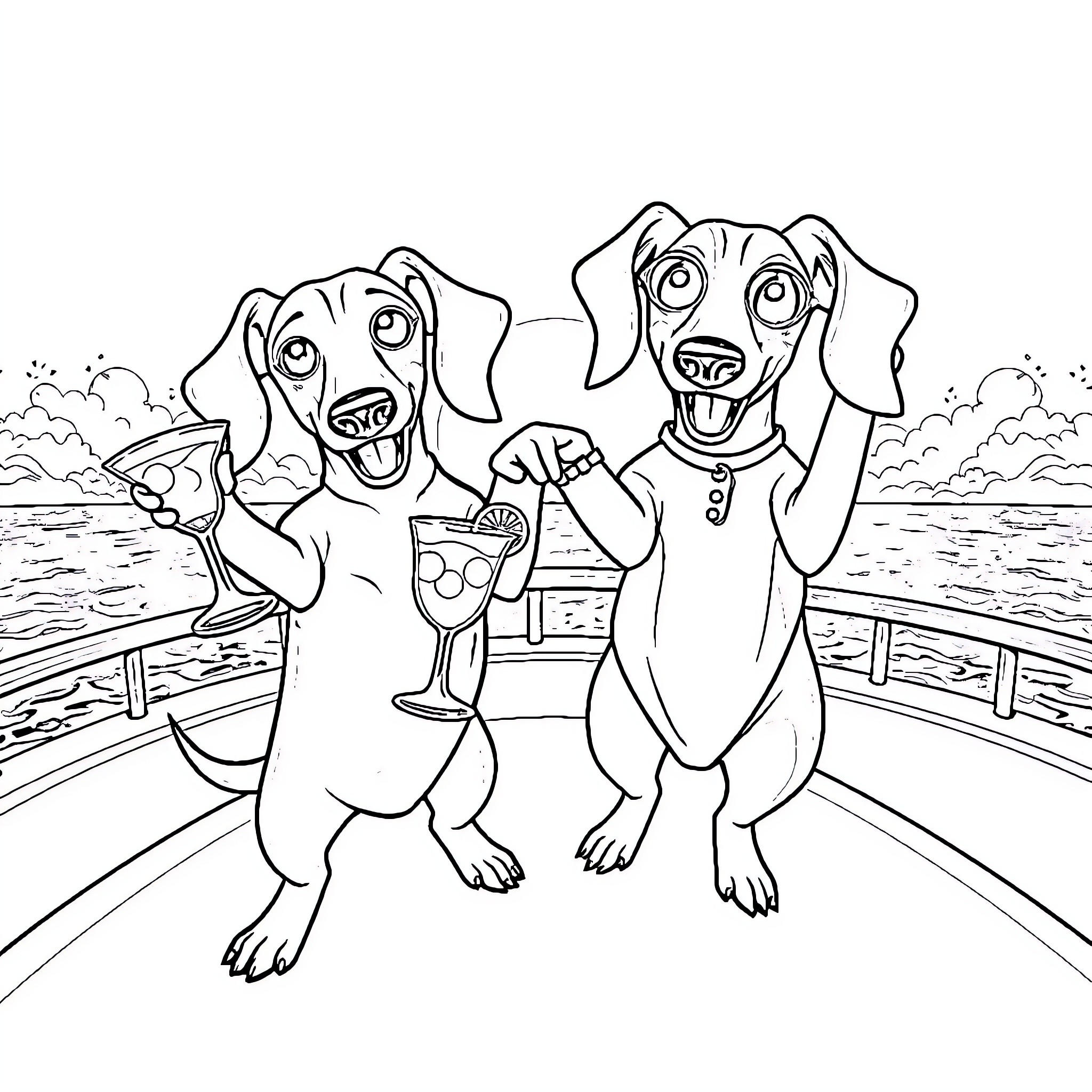 128 Best Dachshund Coloring Pages (Free Printable PDFs)