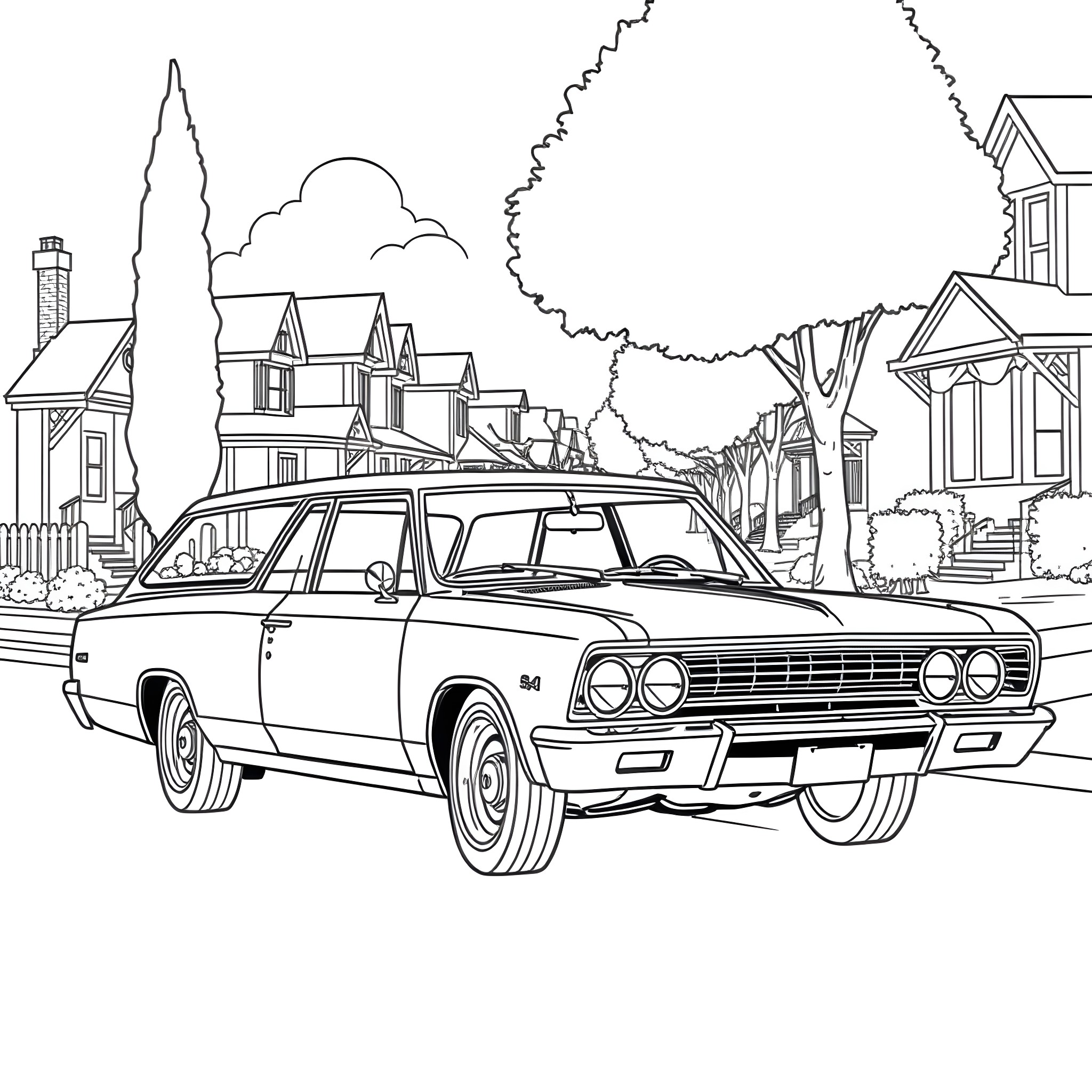 Best Chevelle Coloring Pages (Free Printable PDF)