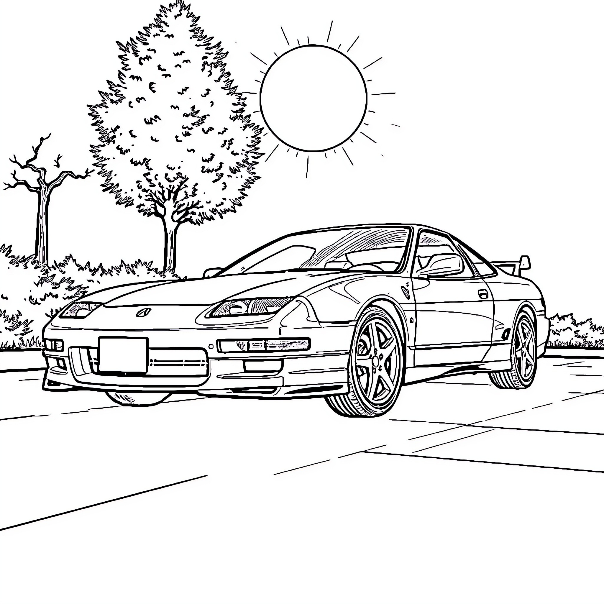 2 Best Acura Integra Coloring Pages (Free Printable PDFs)