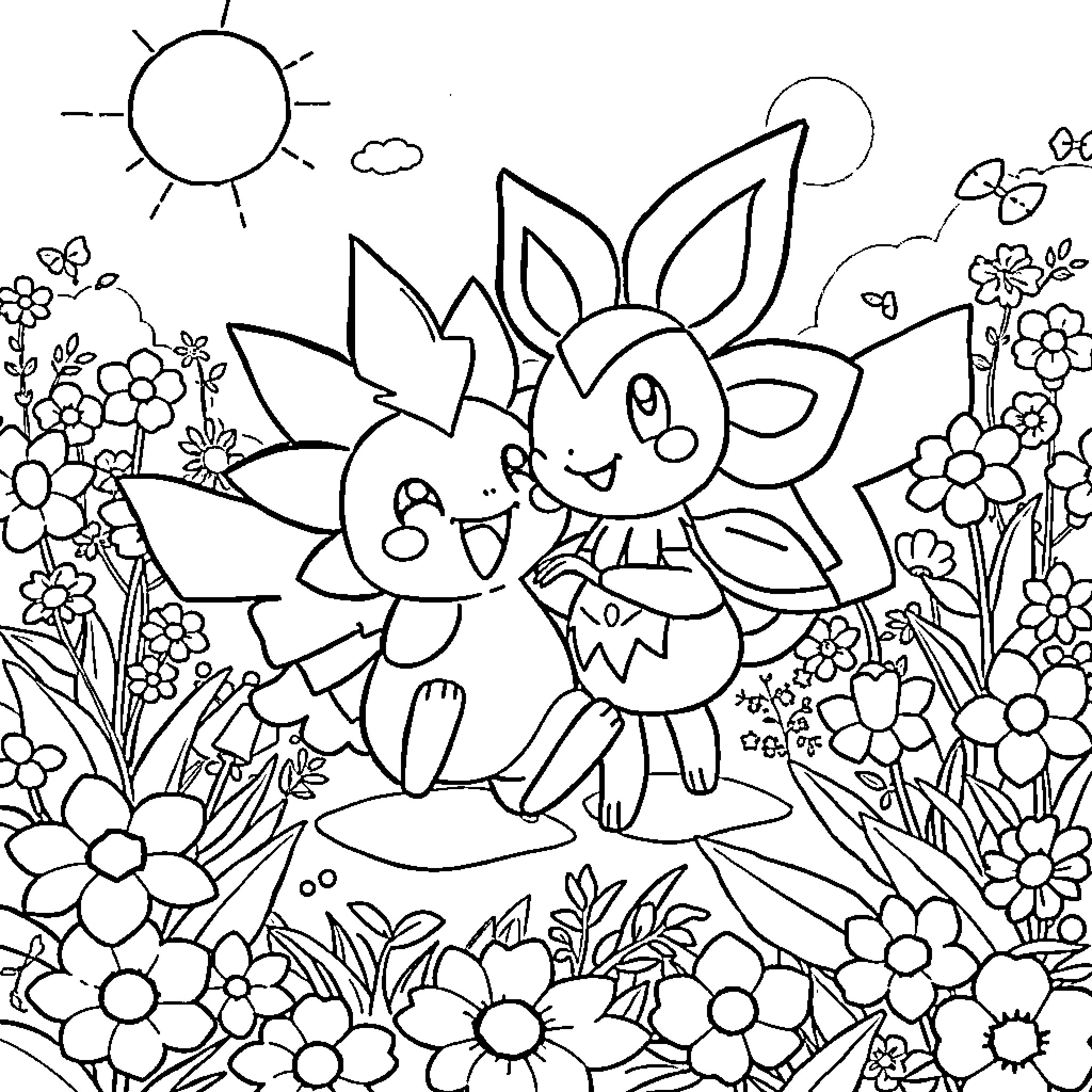 Best Sunkern Coloring Pages (Free Printable PDF)