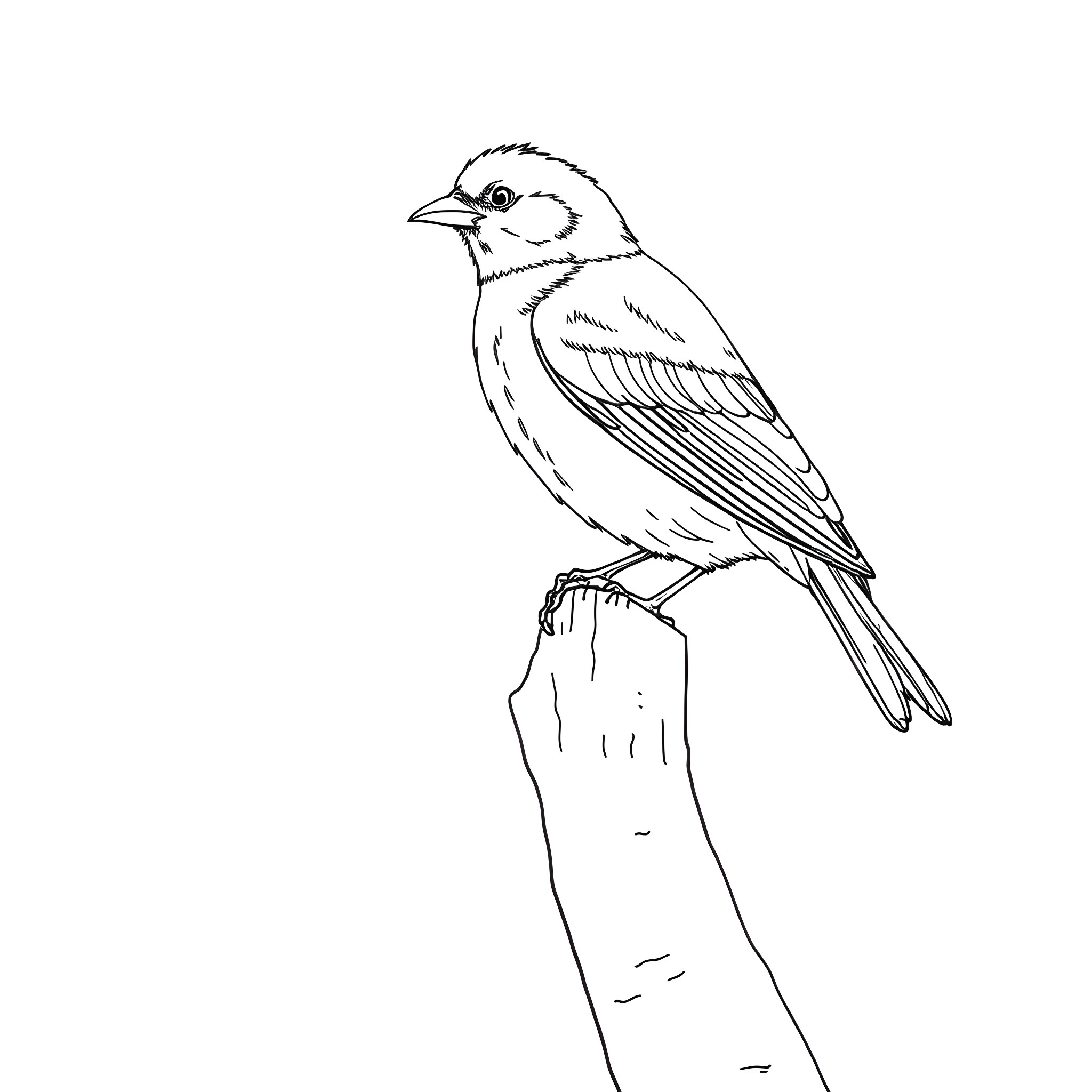 Best Finch Coloring Pages (Free Printable PDF)