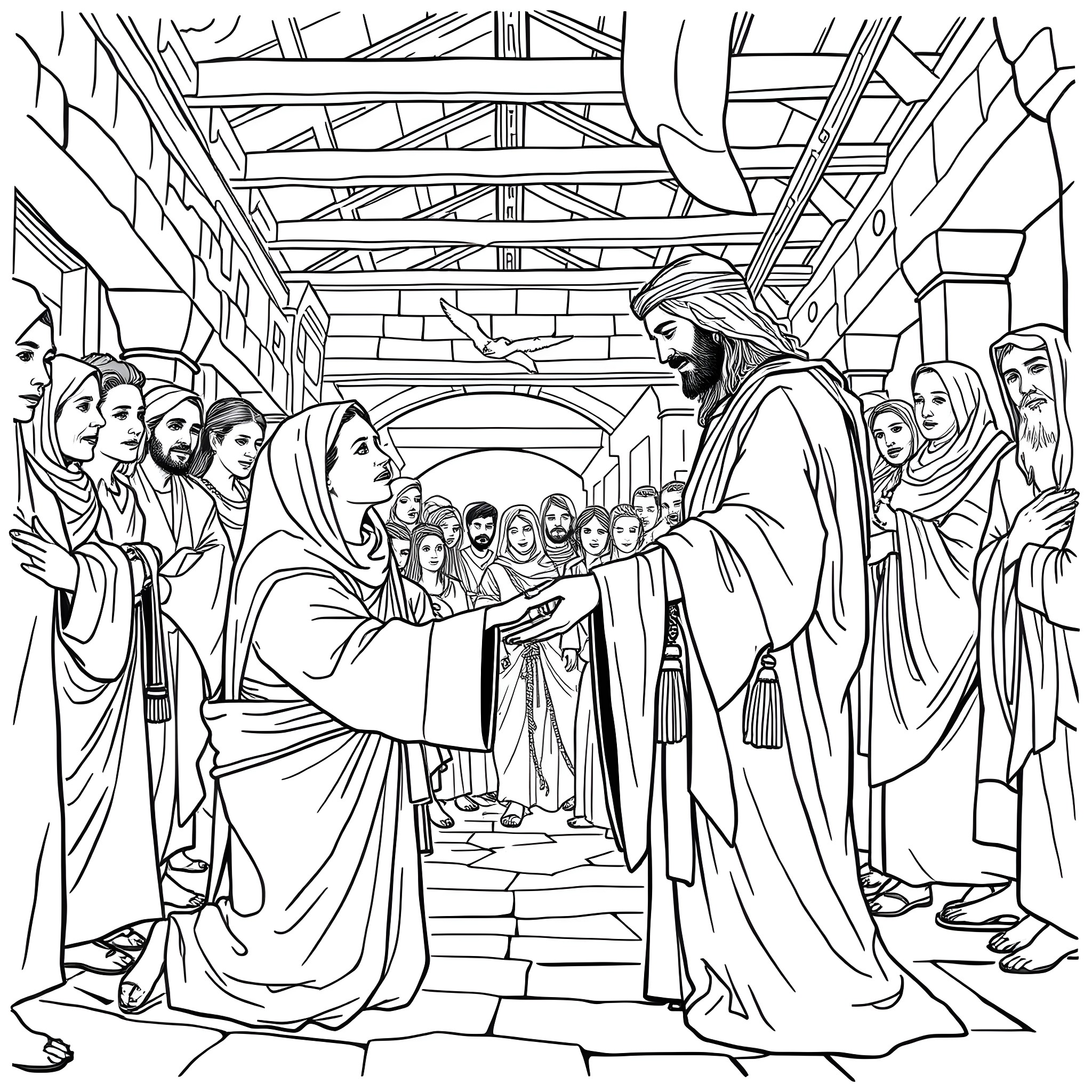 402 Best Jesus Coloring Pages (Free Printable PDFs)