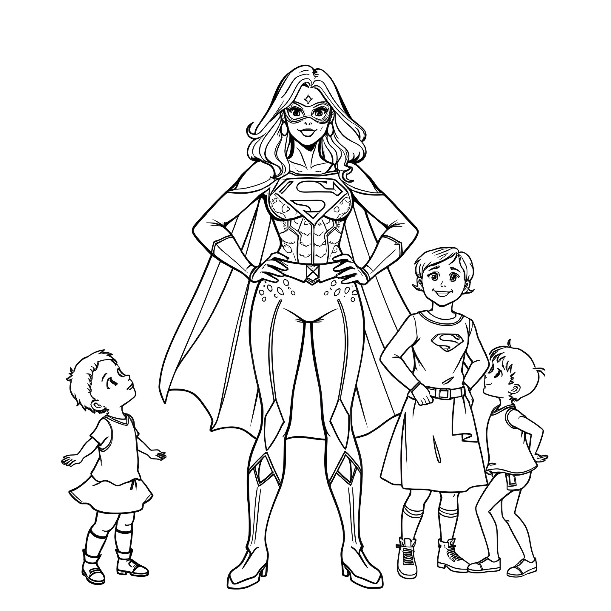 Best Mom Coloring Pages (Free Printable PDF)