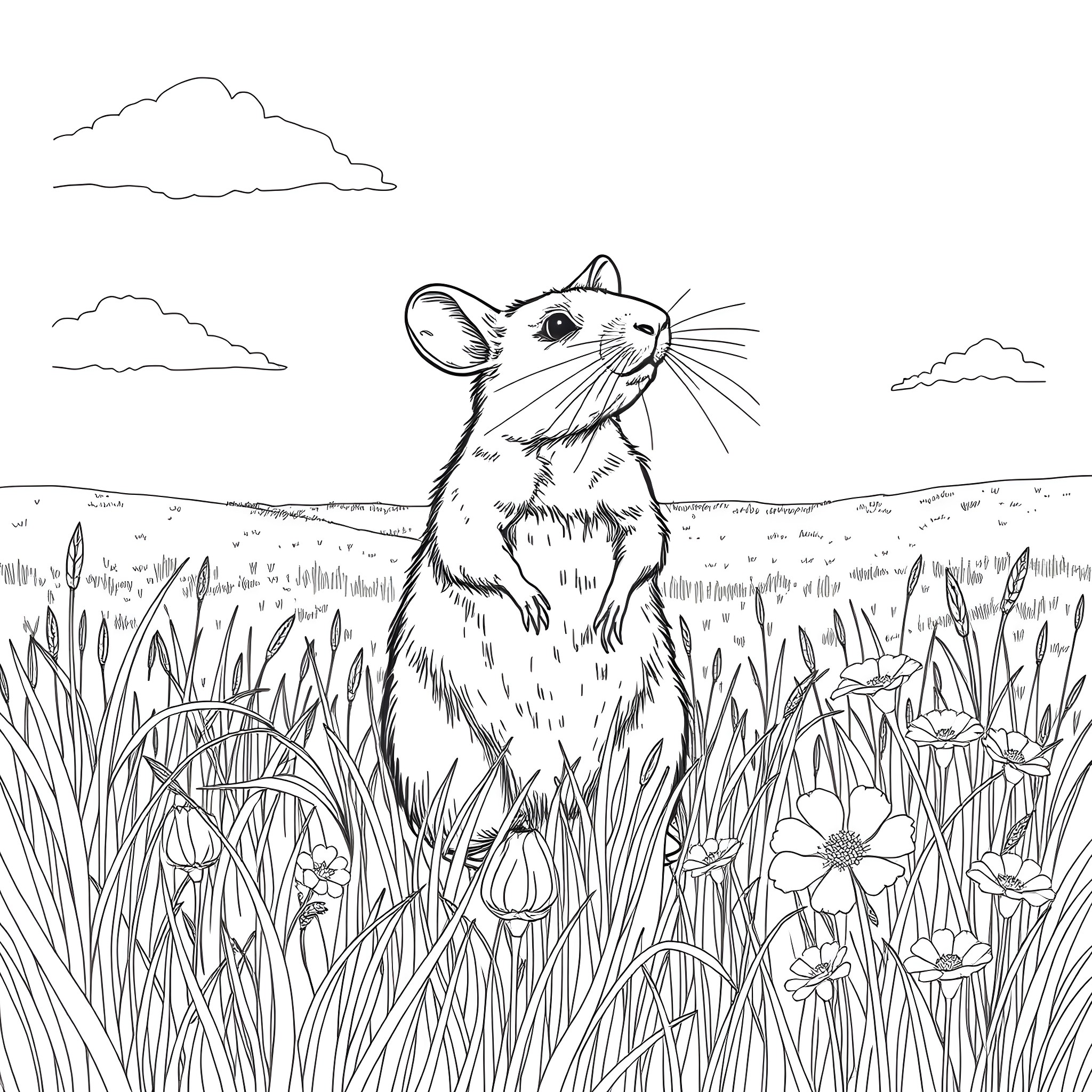 Best Rat Coloring Pages (Free Printable PDF)